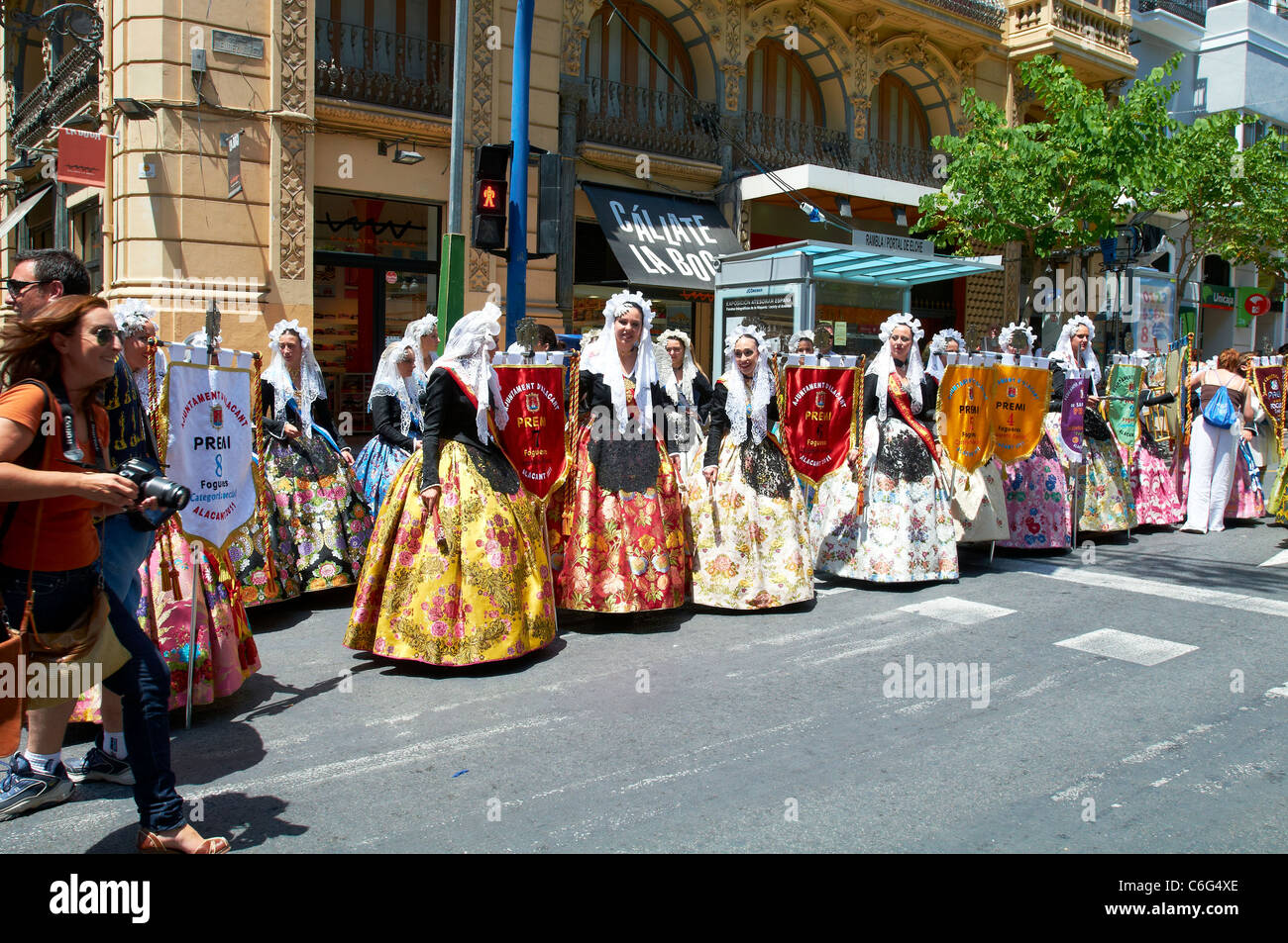 -Fallas Festival- Alicante (Spain Stock Photo - Alamy