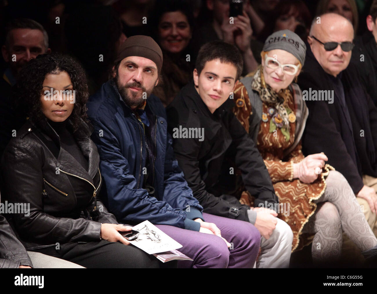 Janet Jackson, Vivenne Westwood London Fashion Week Autumn Winter 2010 ...