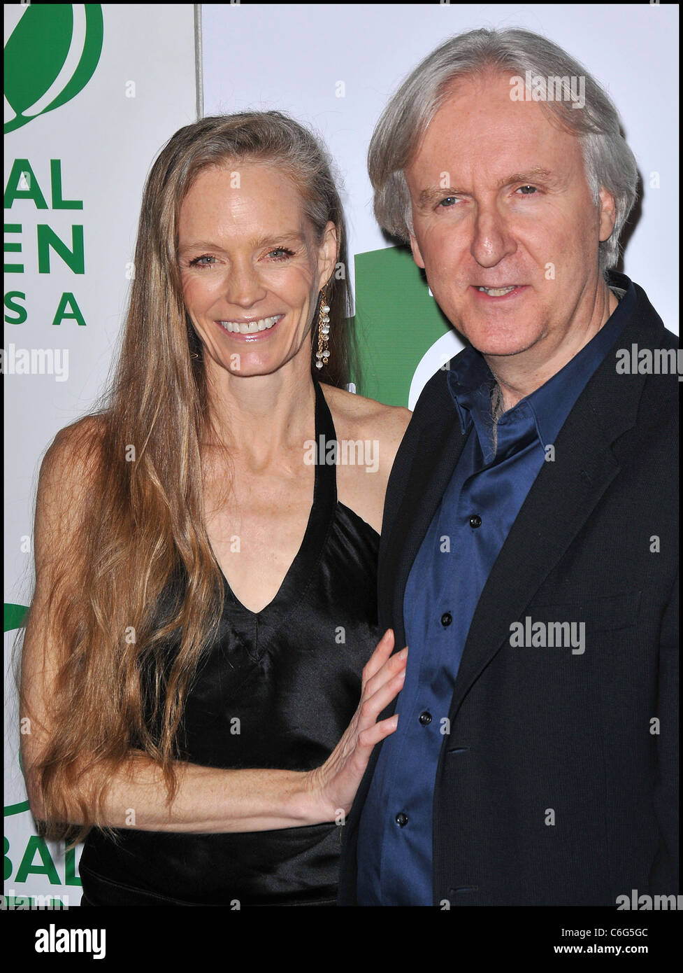 James Cameron and Suzi Amis The 7th annual Global Green pre-Oscar party ...