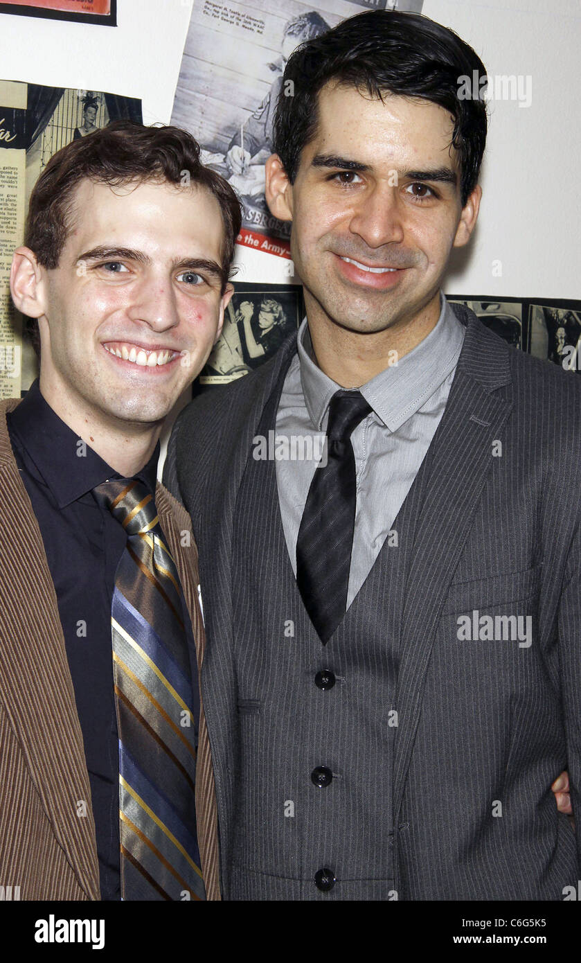 Joseph Medeiros and Denis Lambert Opening night of the York Theatre ...
