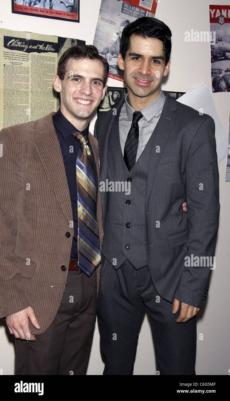 Joseph Medeiros and Denis Lambert Opening night of the York Theatre ...