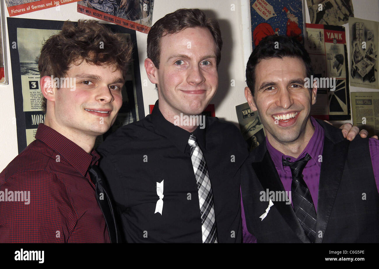 Andrew Durand, Christopher Ruth, and David Perlman Opening night of the ...