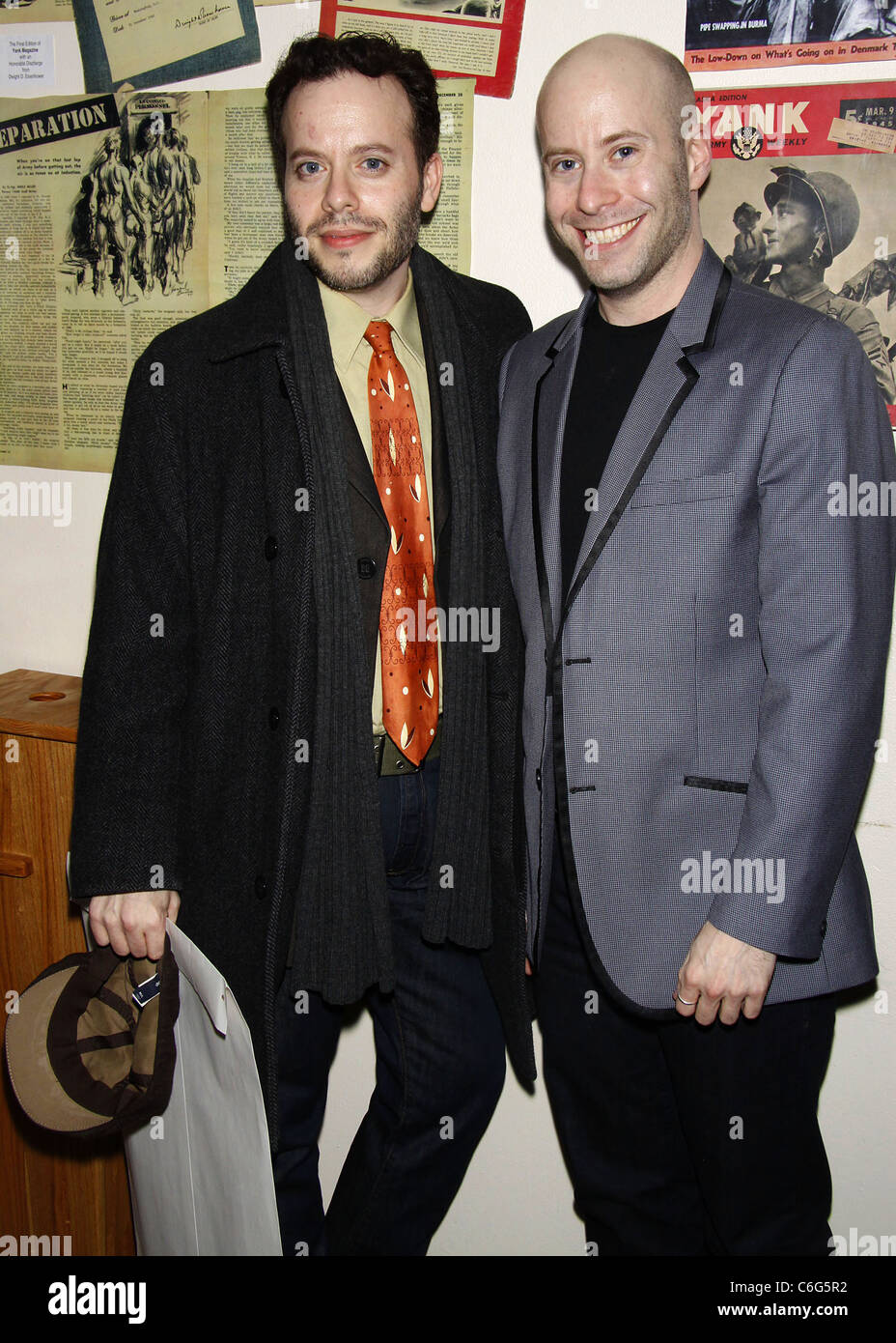 Joseph Zellnik and David Zellnik Opening night of the York Theatre ...