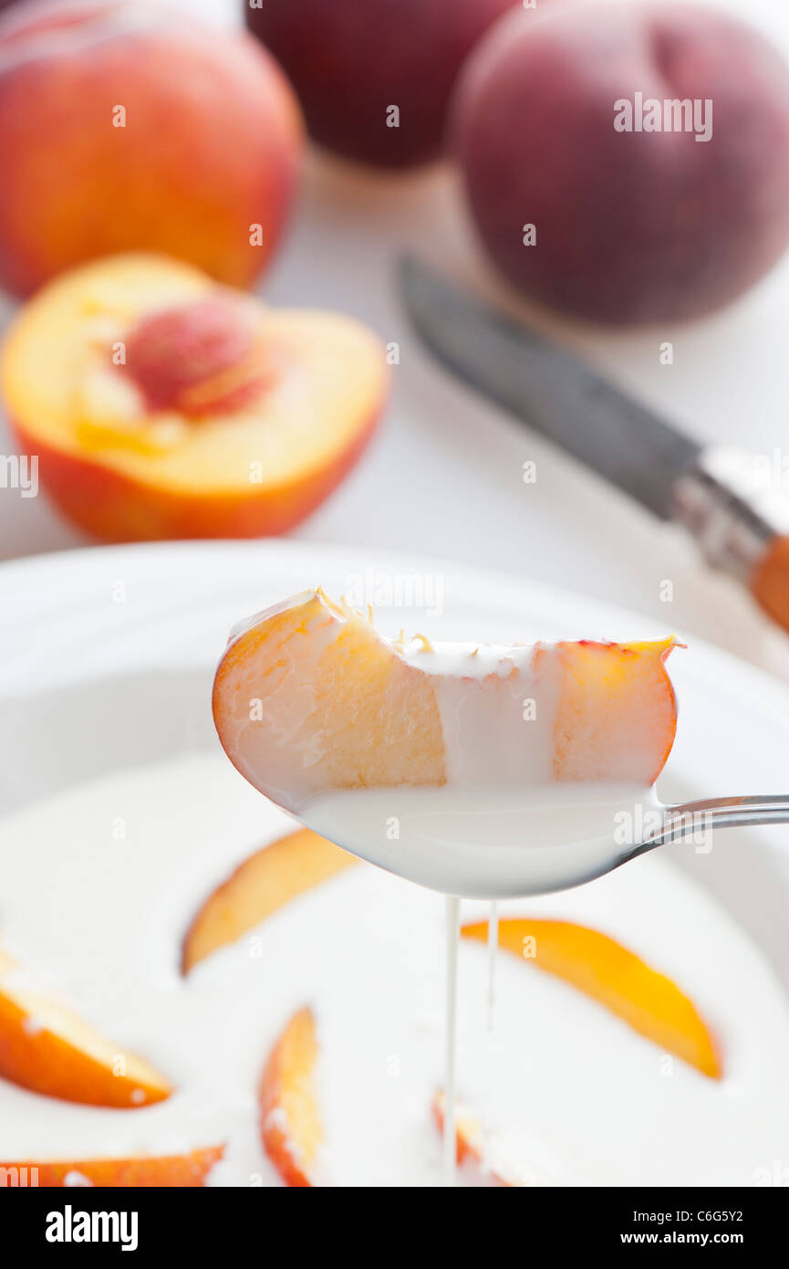 Peach cream hi-res stock photography and images - Alamy