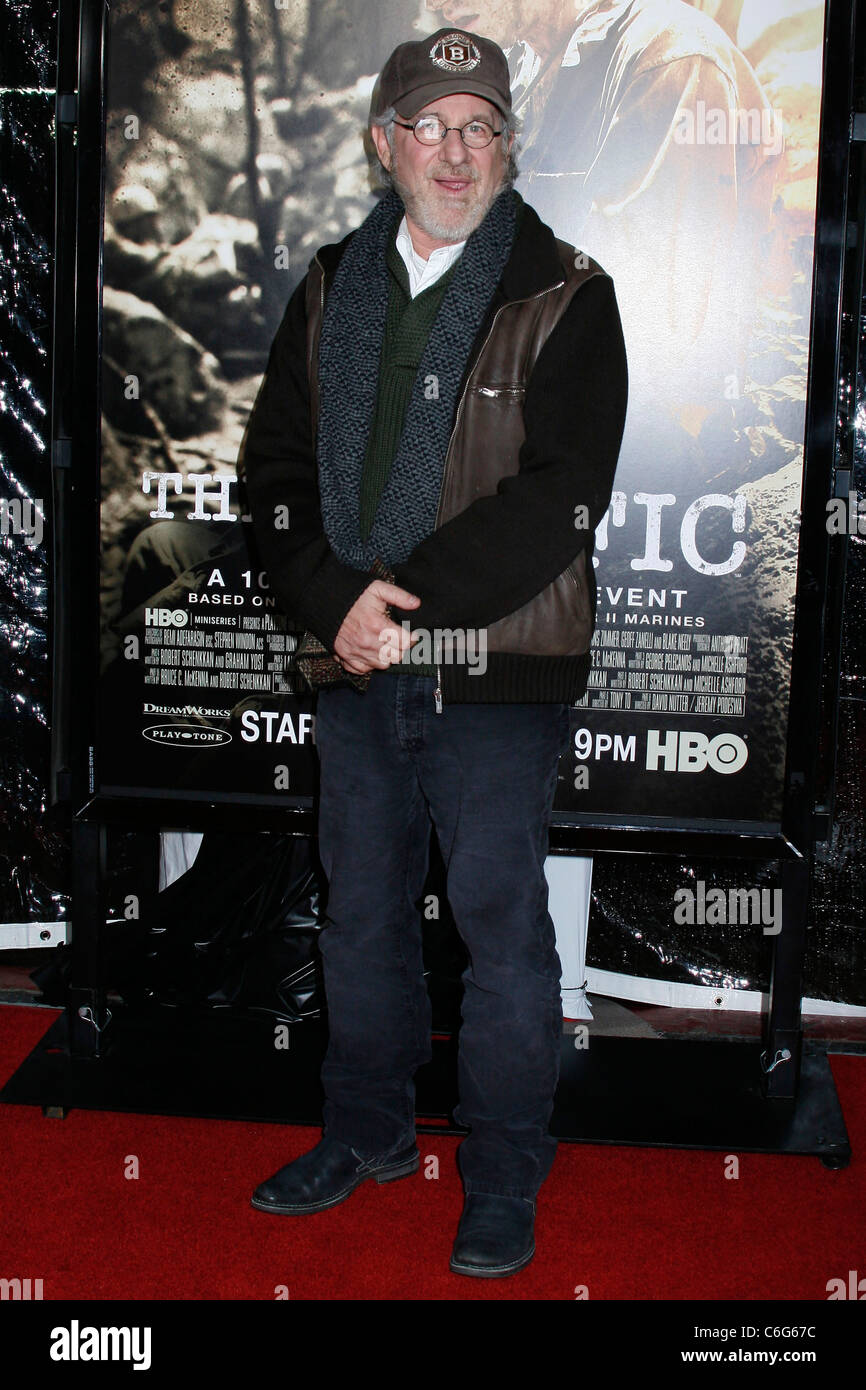 Executive Producer Steven Spielberg Los Angeles Premiere of HBO's new ...