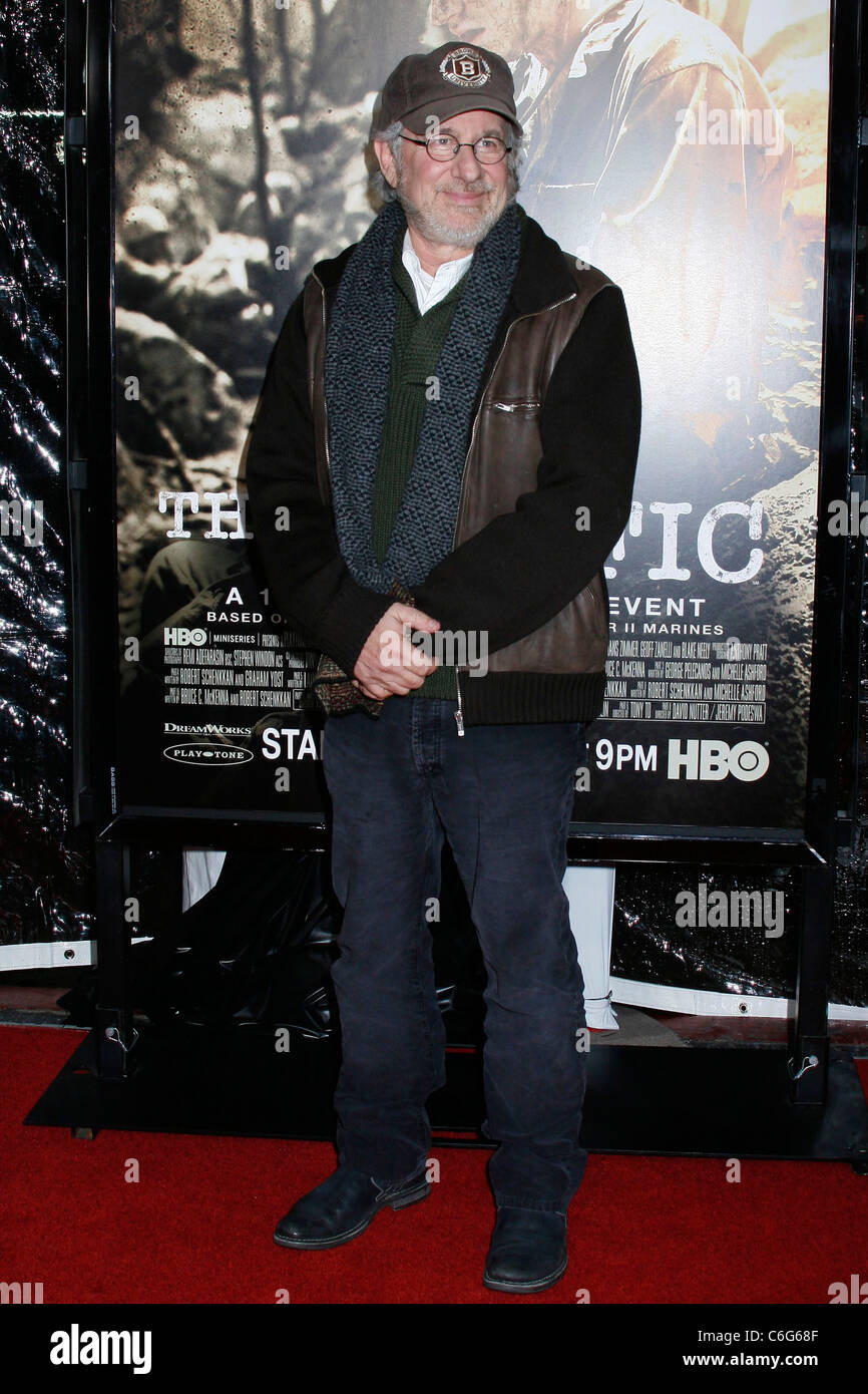 Executive Producer Steven Spielberg Los Angeles Premiere of HBO's new ...