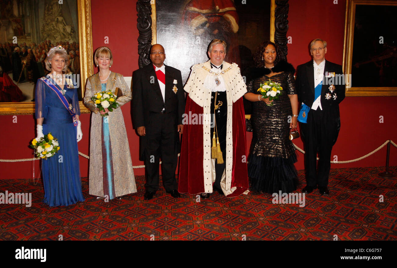 Duchess of Gloucester, Jacob Zuma, The Lord Mayor Nick Anstee, Thobeka ...