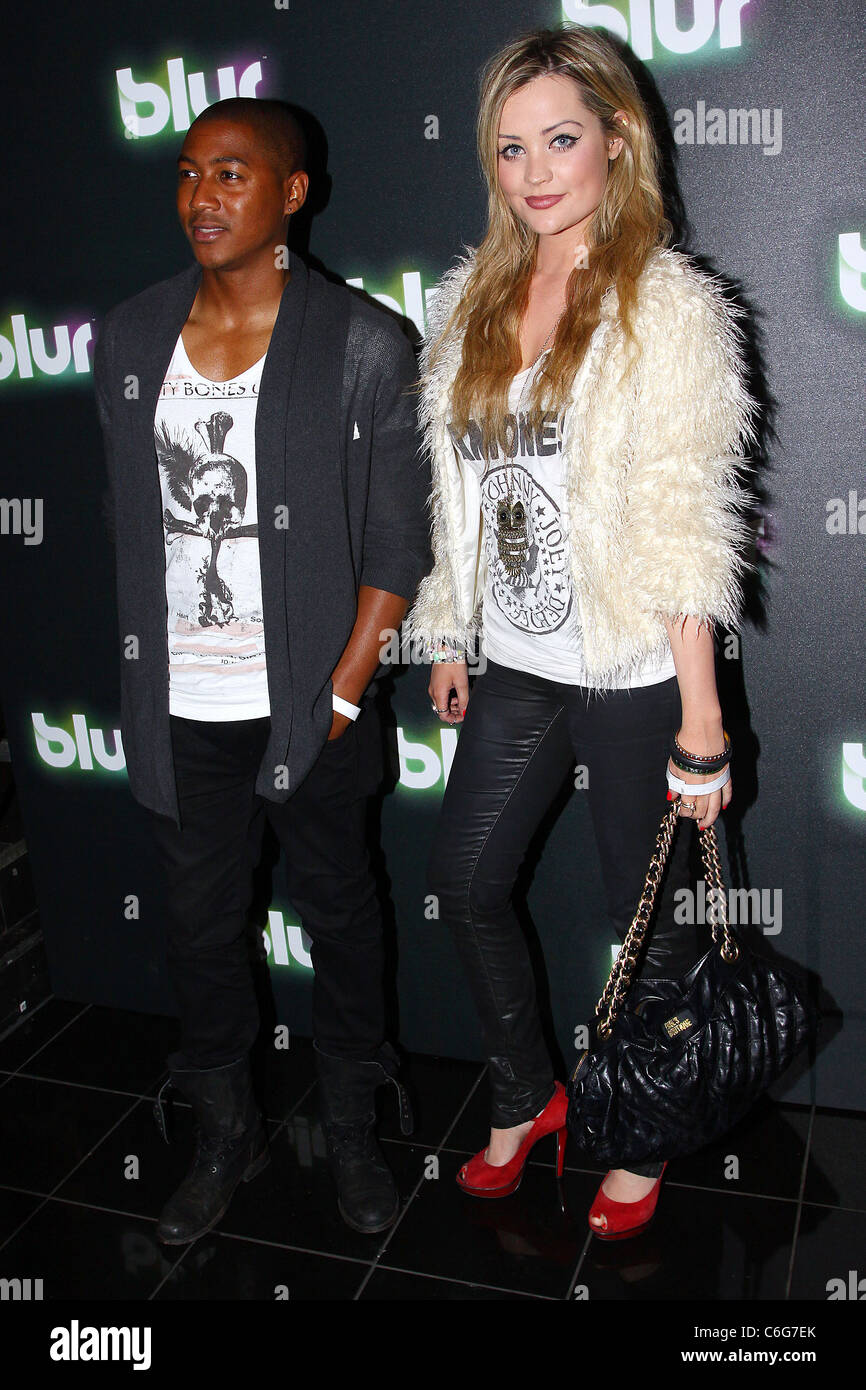 Rickie Haywood Williams, Laura Whitmore Blur launch party held at Sound ...