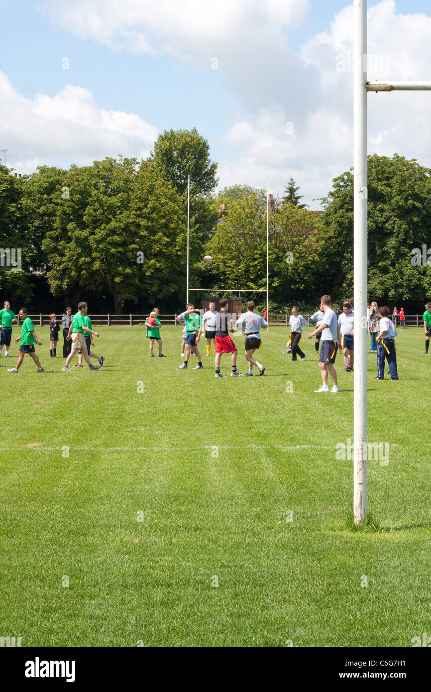 Tag rugby hi-res stock photography and images - Alamy