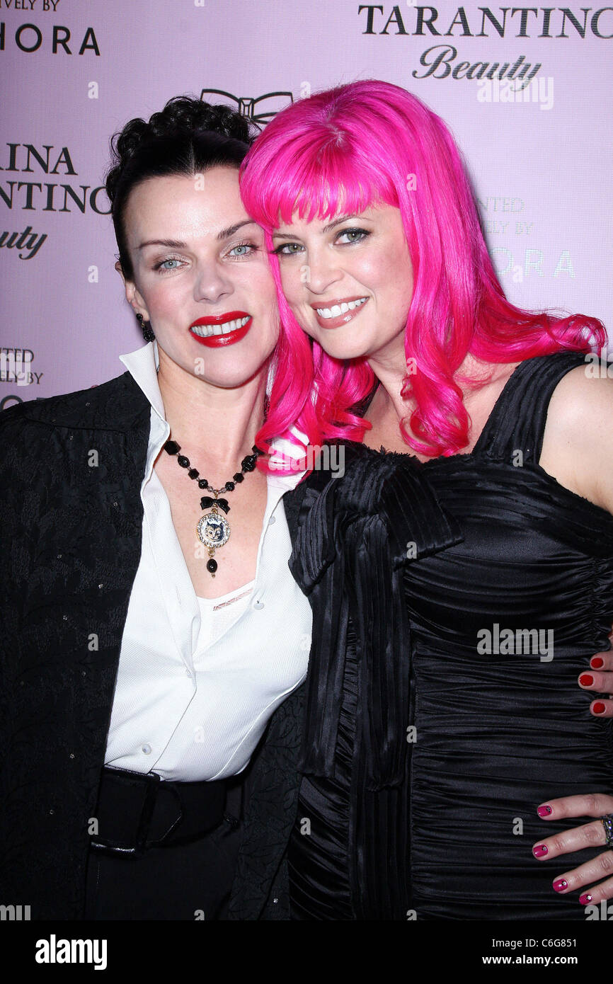 Debi Mazar and Tarina Tarantino The Launch Of Tarina Tarantino Beauty ...