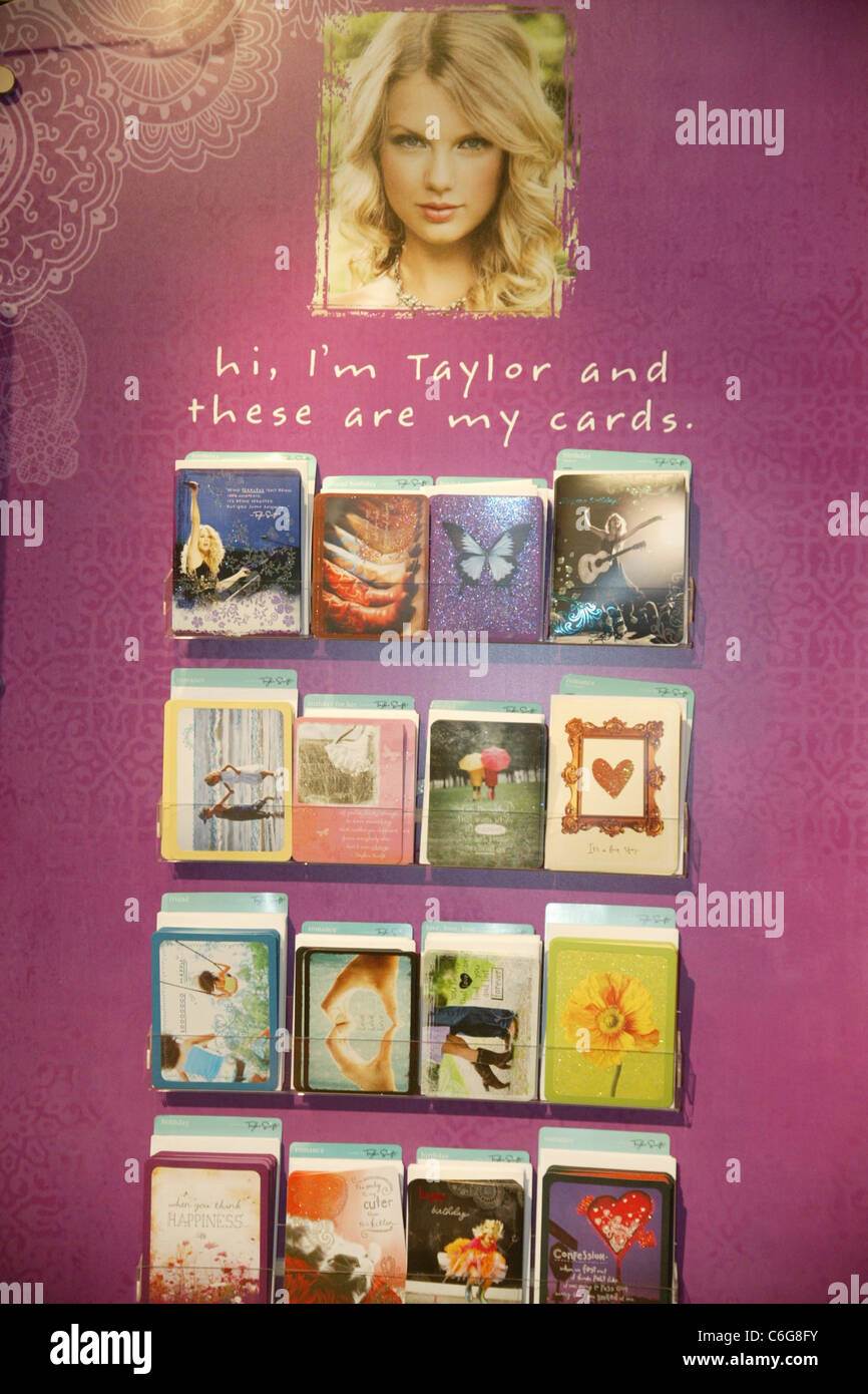 Taylor Swift's Greeting Card Collection National Stationery Show at the ...
