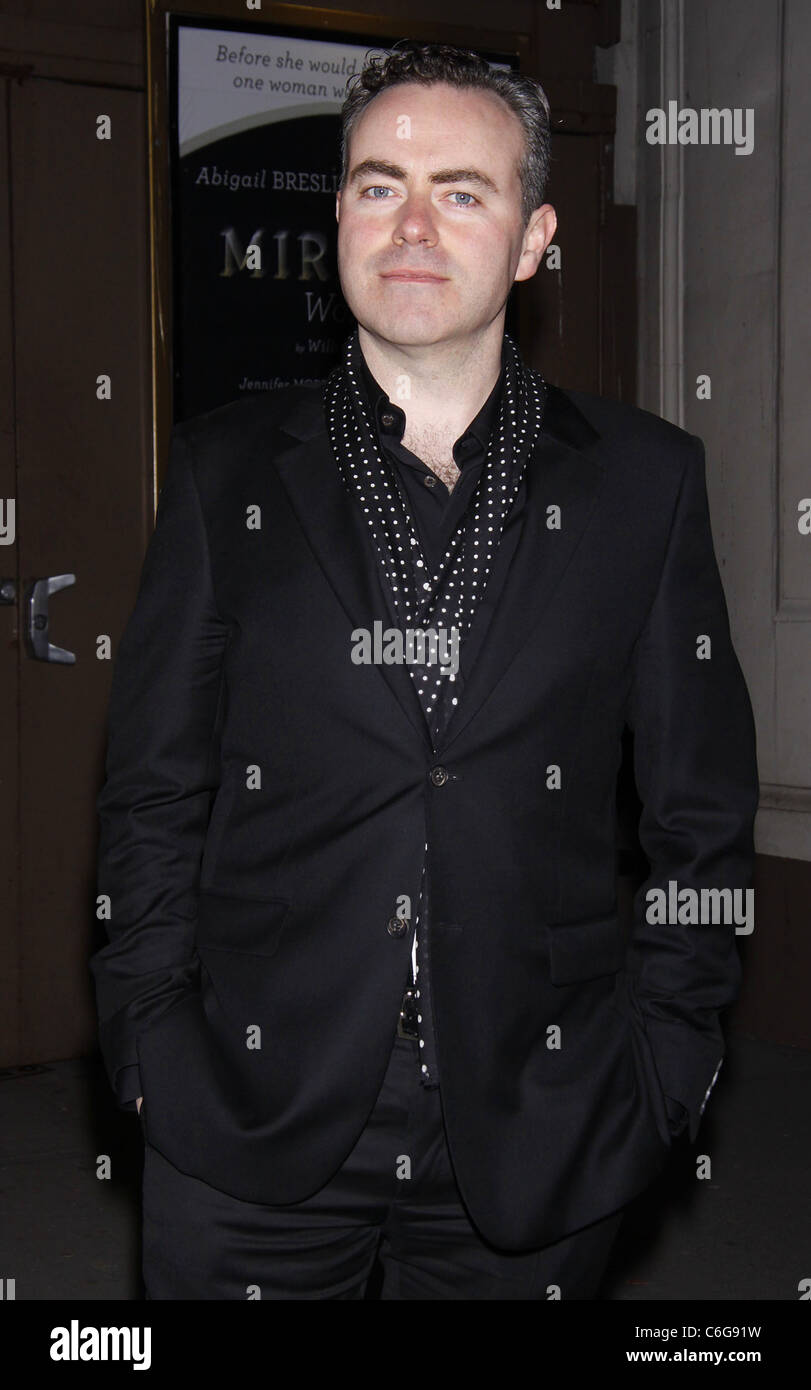 John Crowley attending the opening night of the Broadway play 'Martin ...