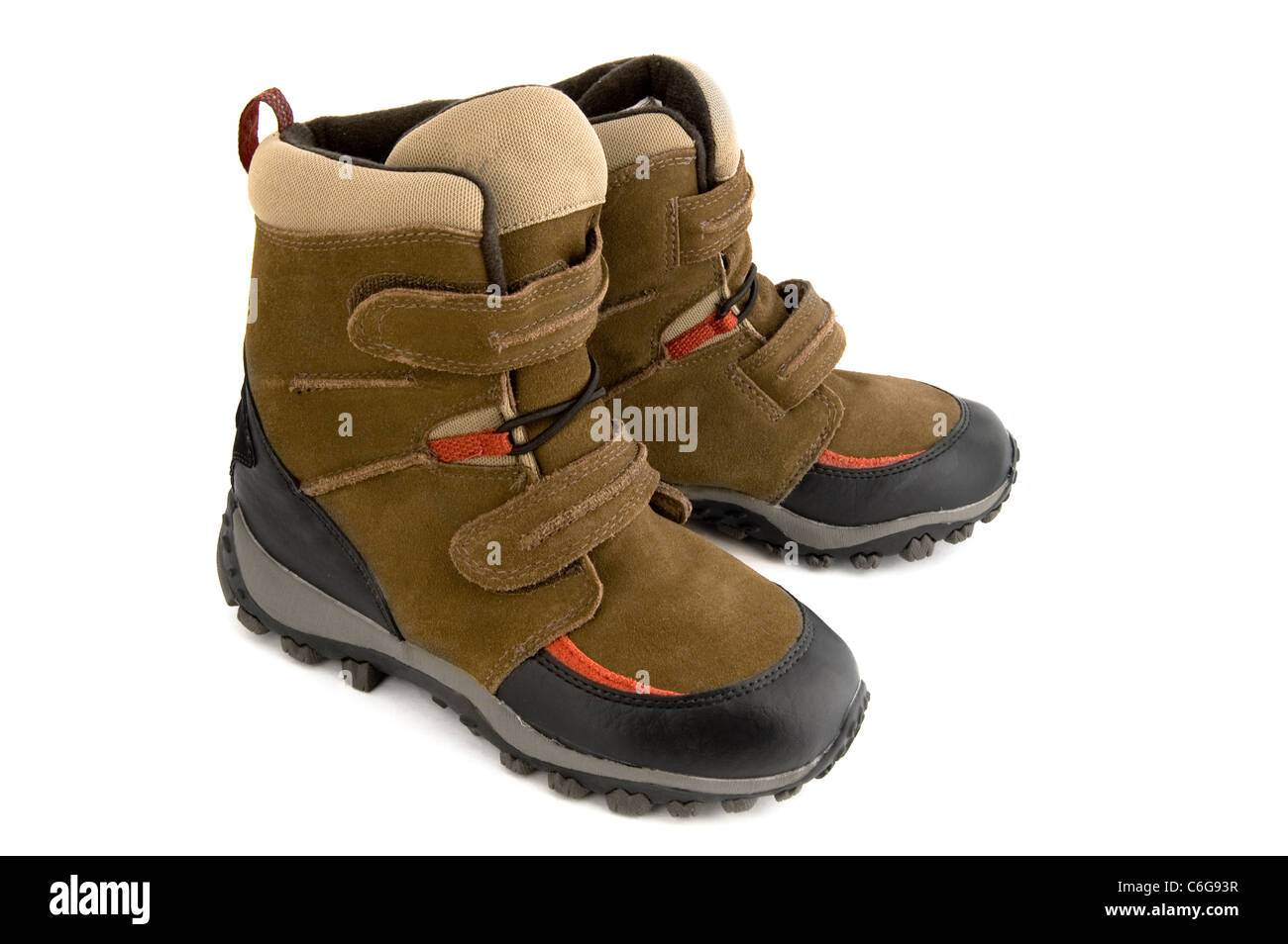 object on white - boots close up Stock Photo - Alamy