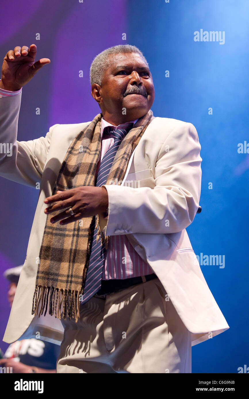 Carlos Burity performing at the Festival FestiAngola held at the ...