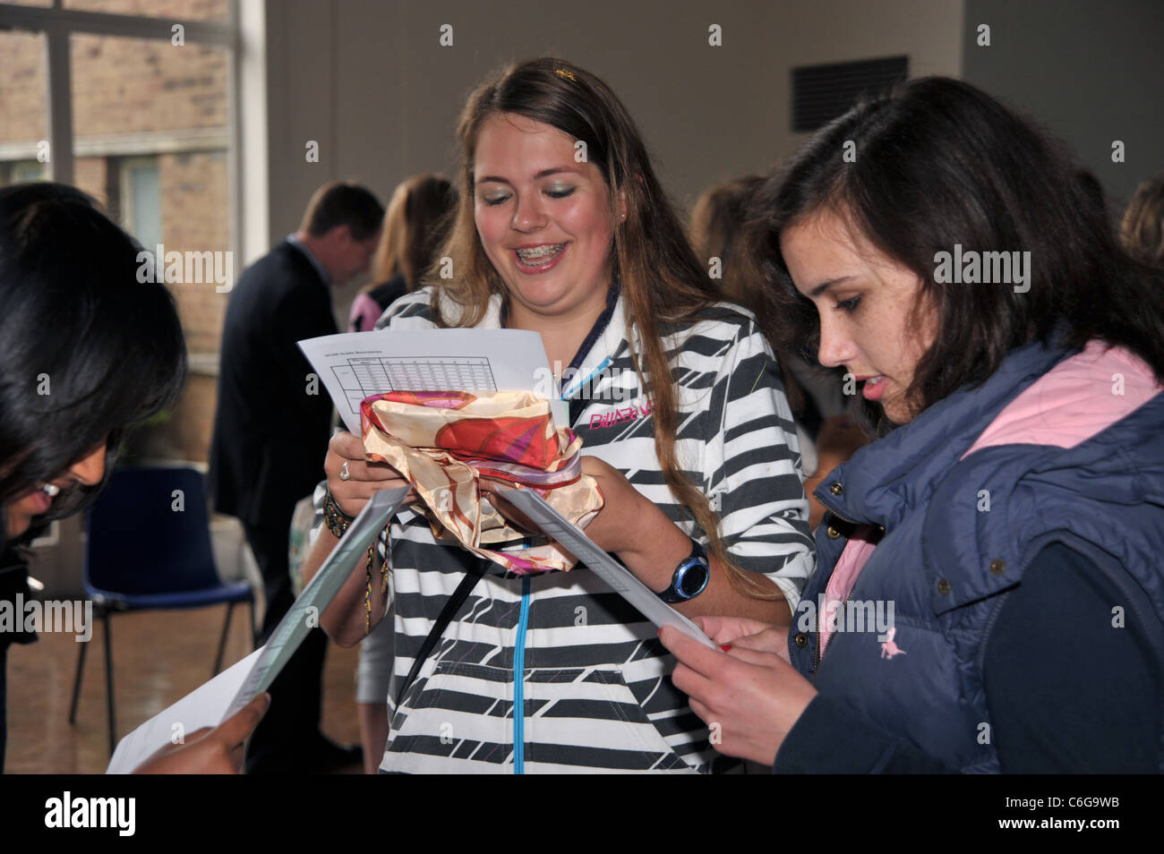 Gcse exams pupils england hi-res stock photography and images - Alamy