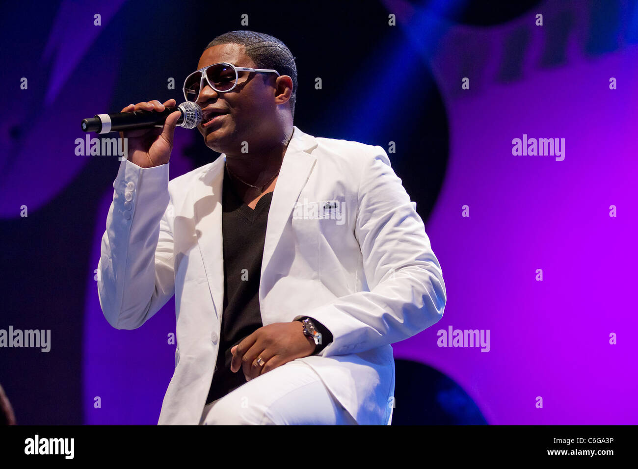 Maya Cool performing at the Festival FestiAngola held at the Pavilhao Atlantico. Lisbon ...