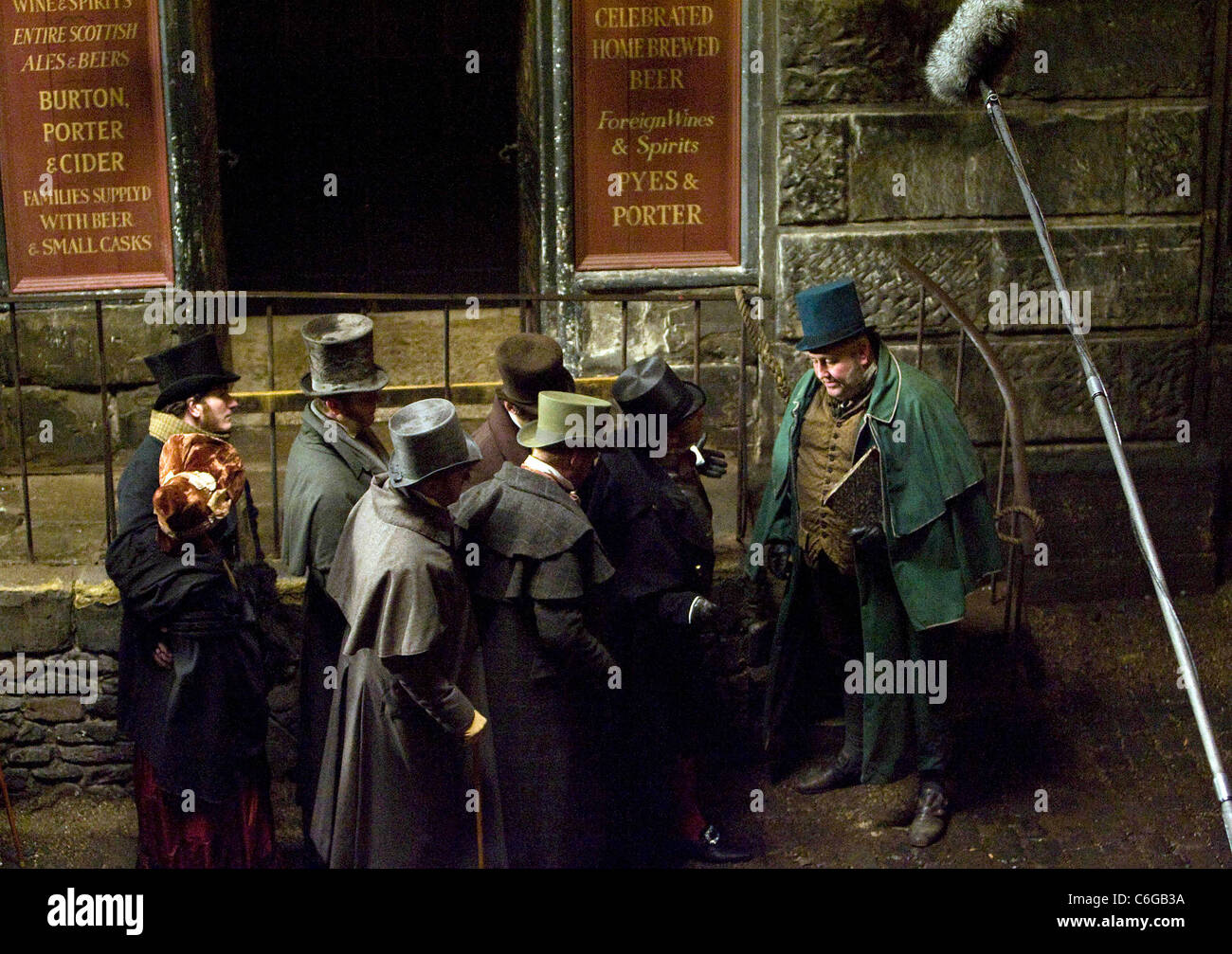 Cast and Crew Simon Pegg and Andy Serkis on the set of their new movie ...