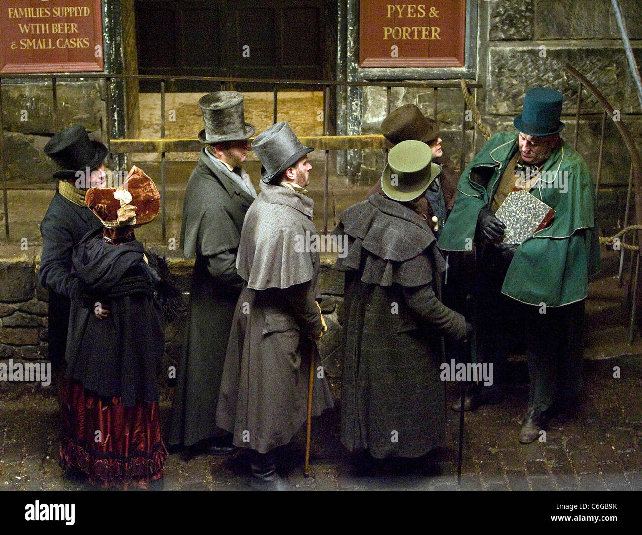 Cast Simon Pegg and Andy Serkis on the set of their new movie 'Burke ...