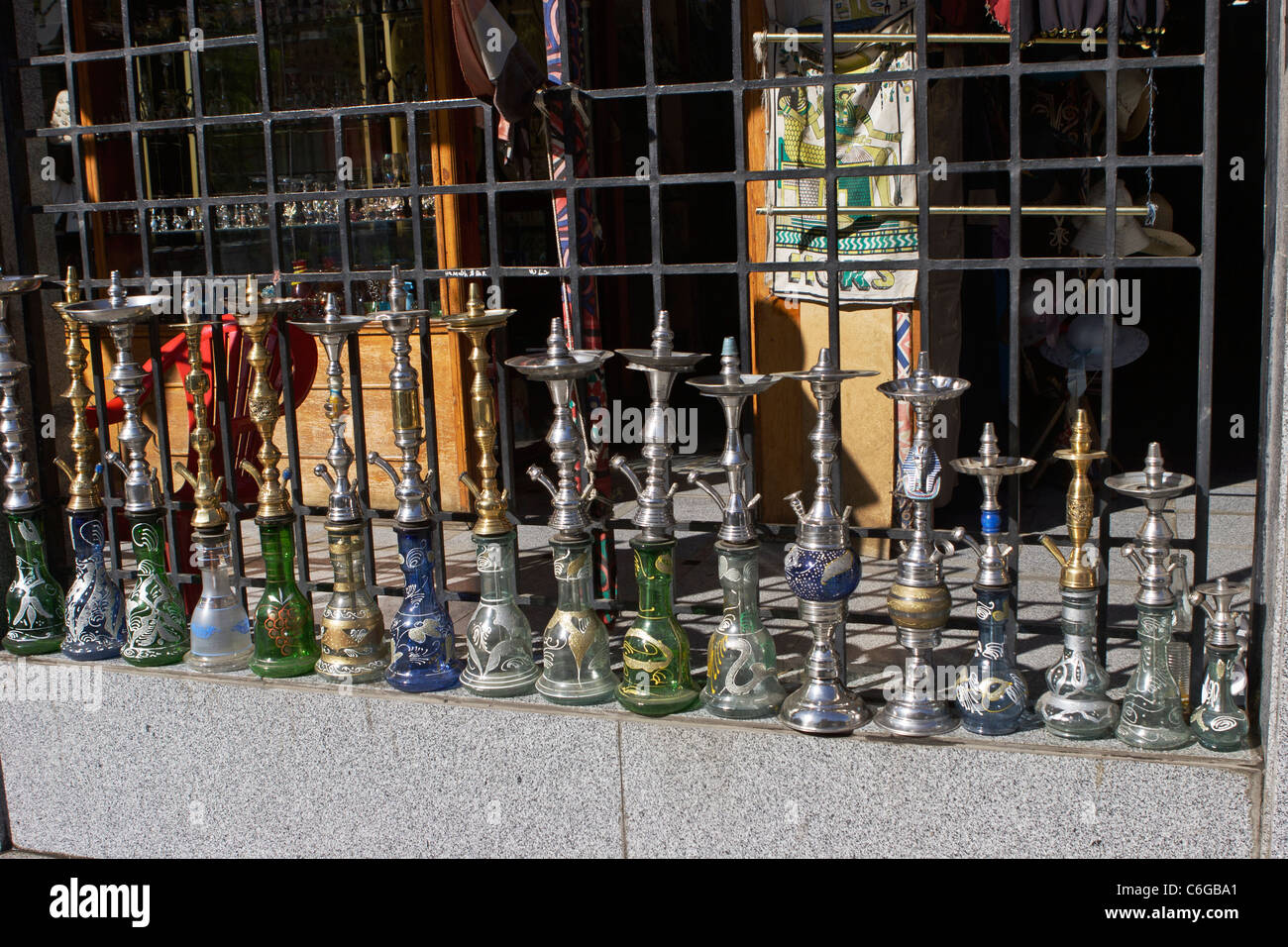Egyptian Pipes, Luxor, Egypt Stock Photo - Alamy