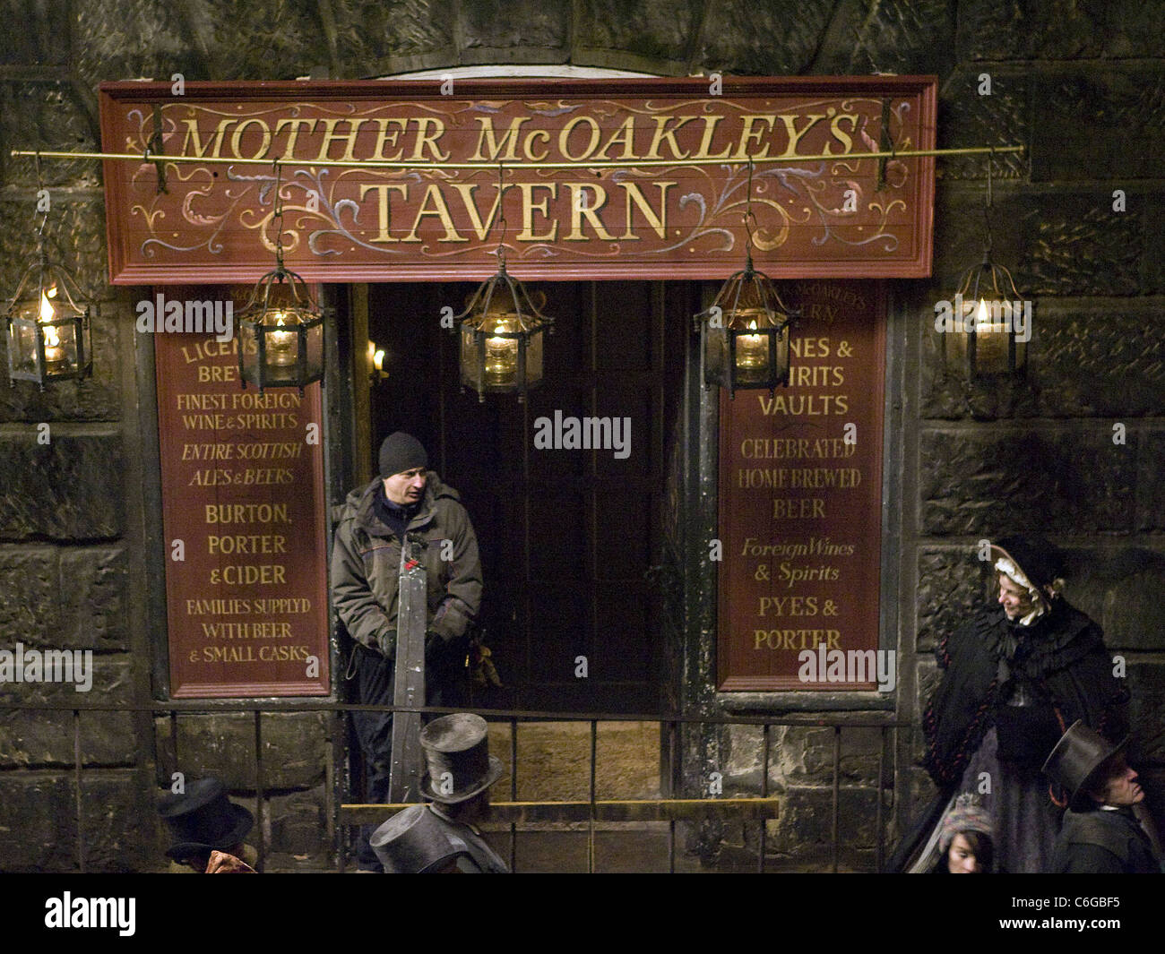 Simon Pegg and Andy Serkis on the set of their new movie 'Burke and ...