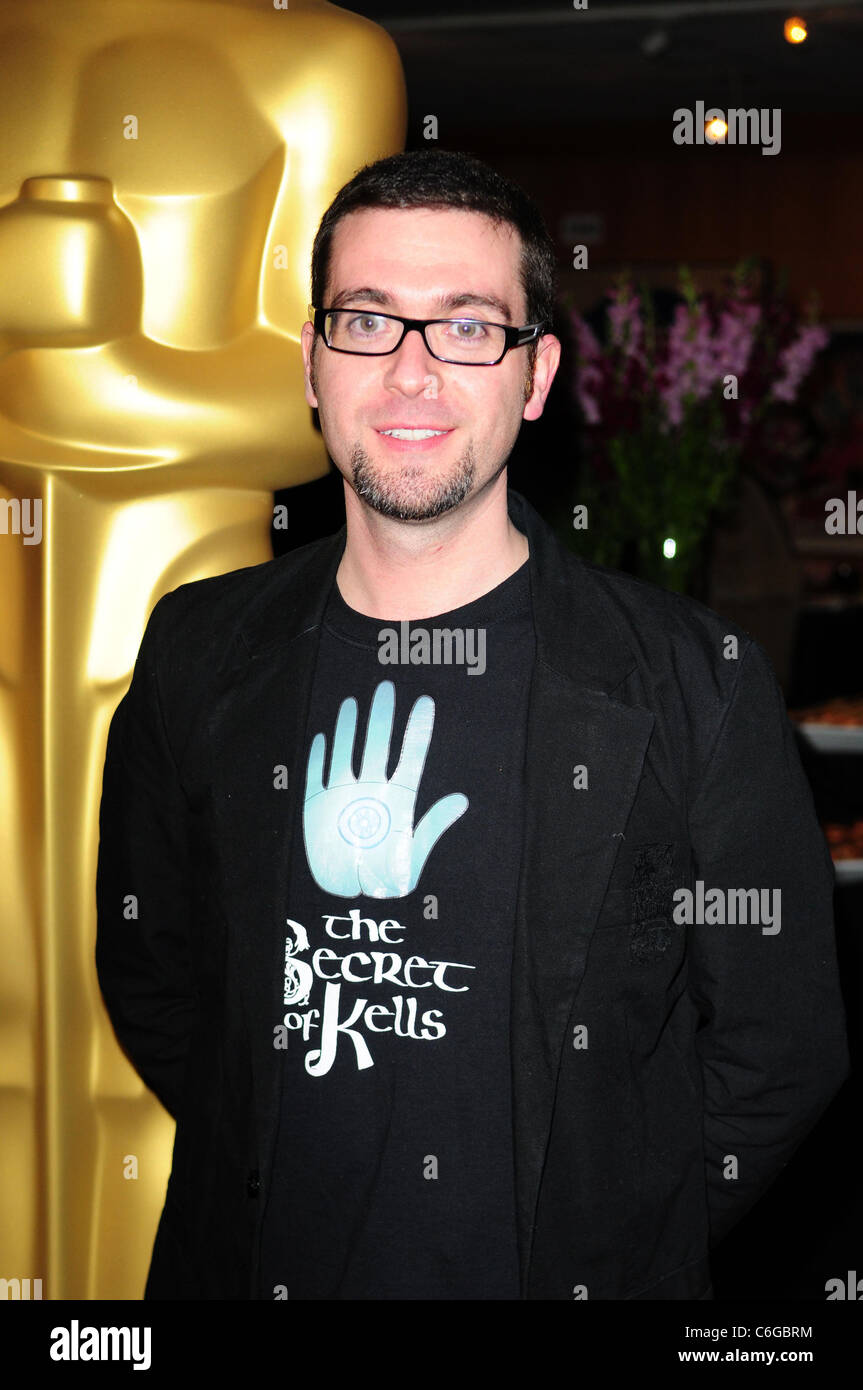 Director of "The Secret of Kells" Tomm Moore arrives for the Academy ...