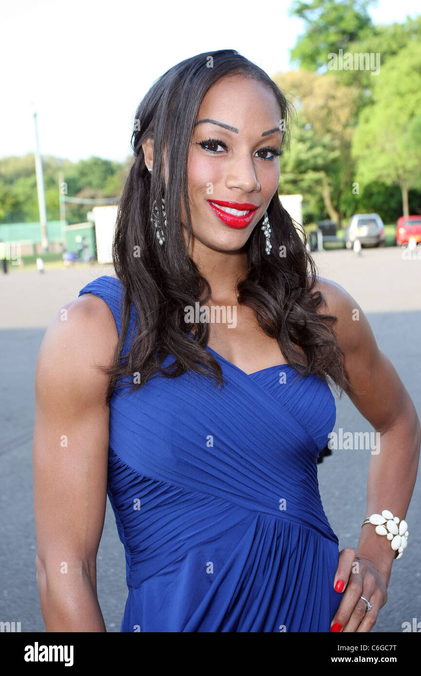 Jade Johnson The Caudwell Children Butterfly Ball held at the Battersea Evolution - Outside ...