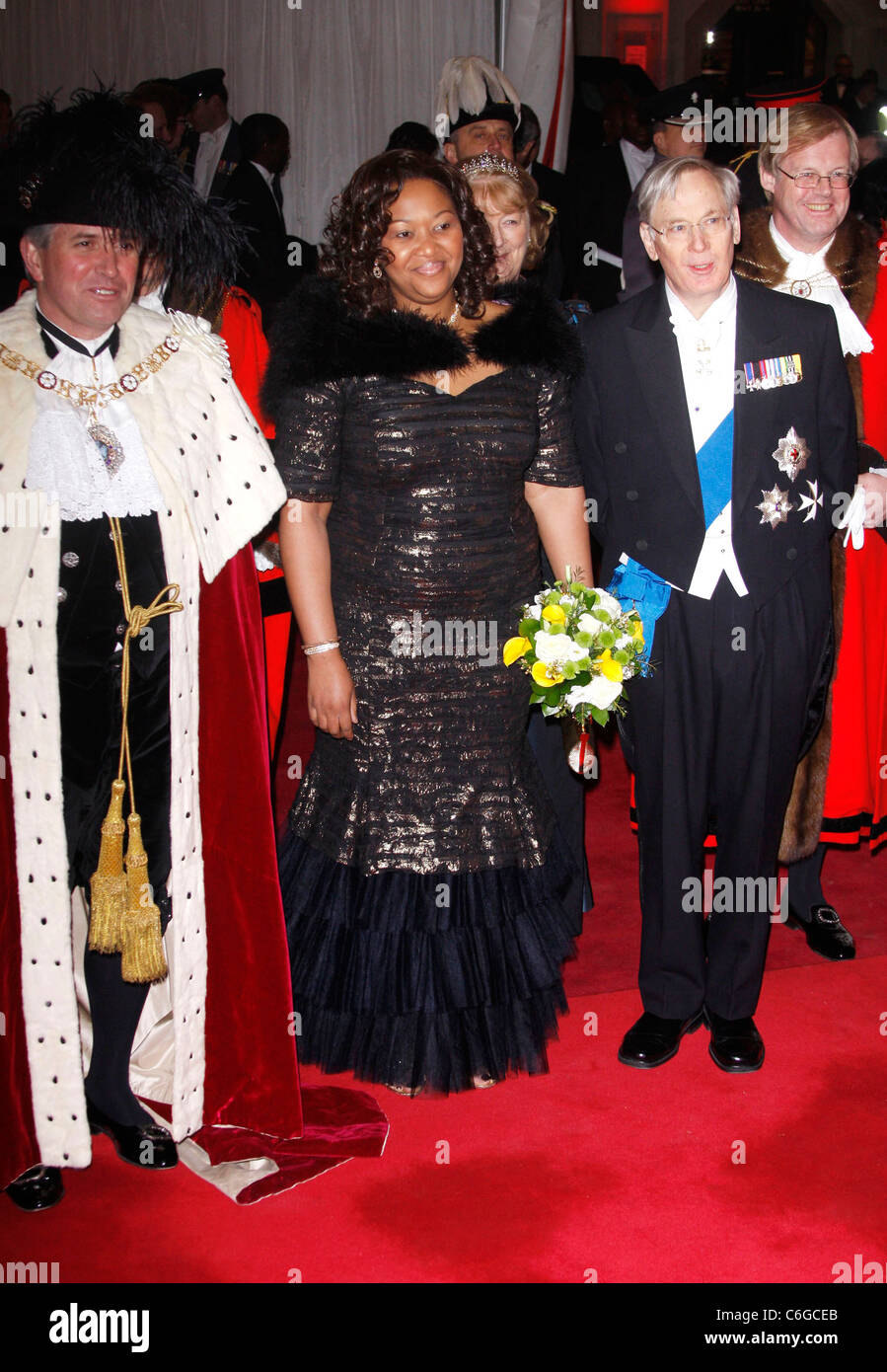 Nick Anstee, Thobeka Madiba Zuma, The Duke of Gloucester The President ...