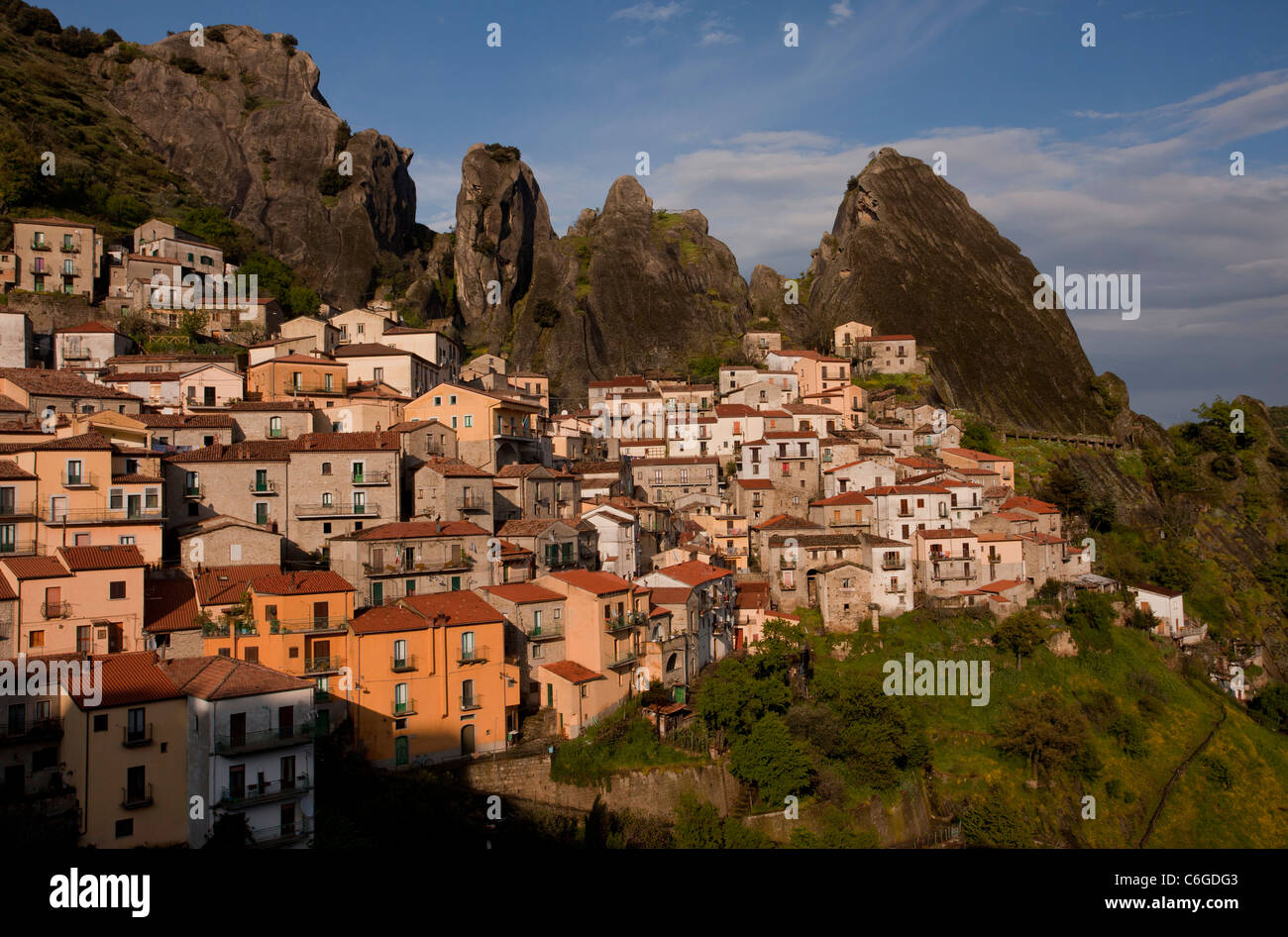 Castelmezzano Italy Stock Photos & Castelmezzano Italy Stock Images - Alamy