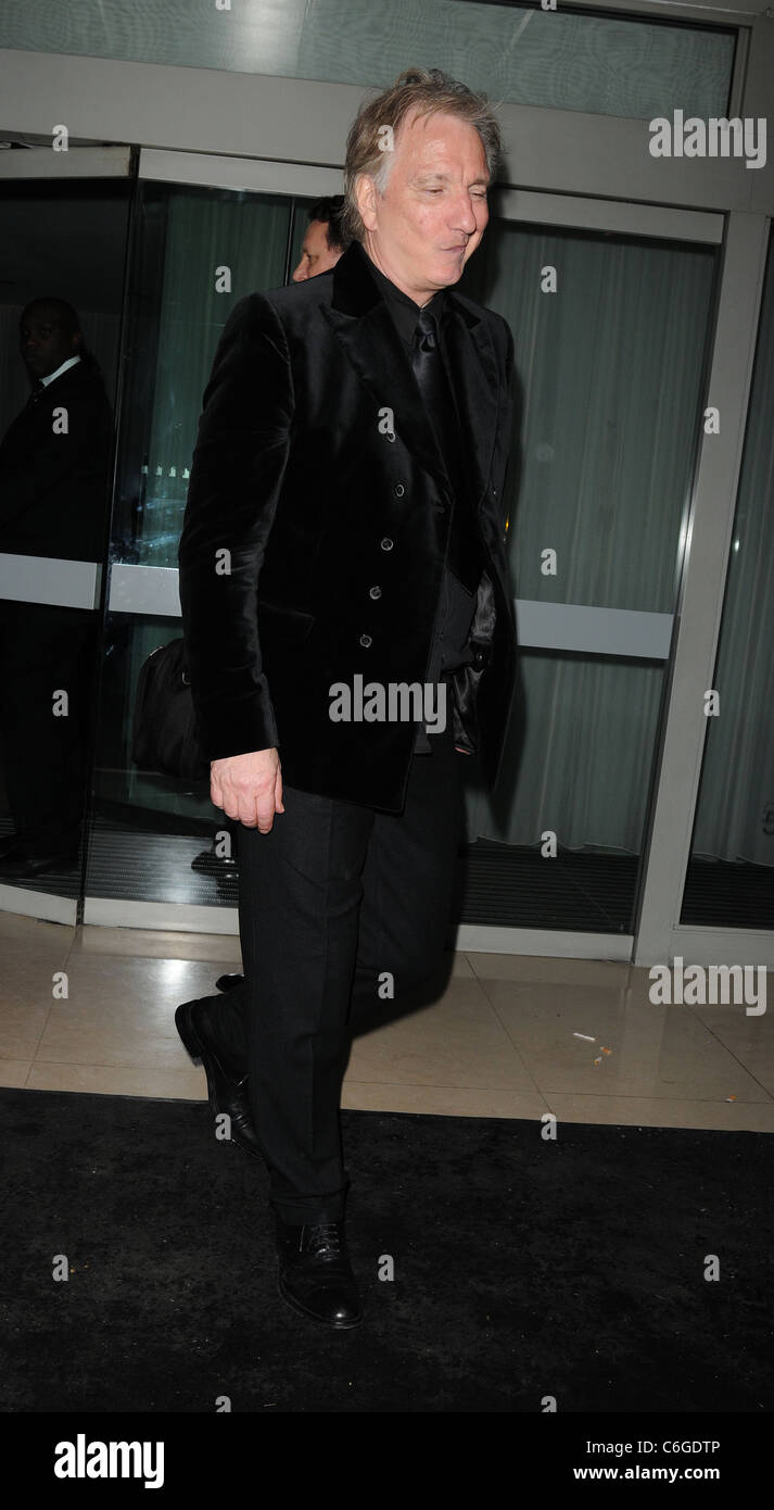 Alan Rickman, 'Alice in Wonderland' world premiere After Party at the ...