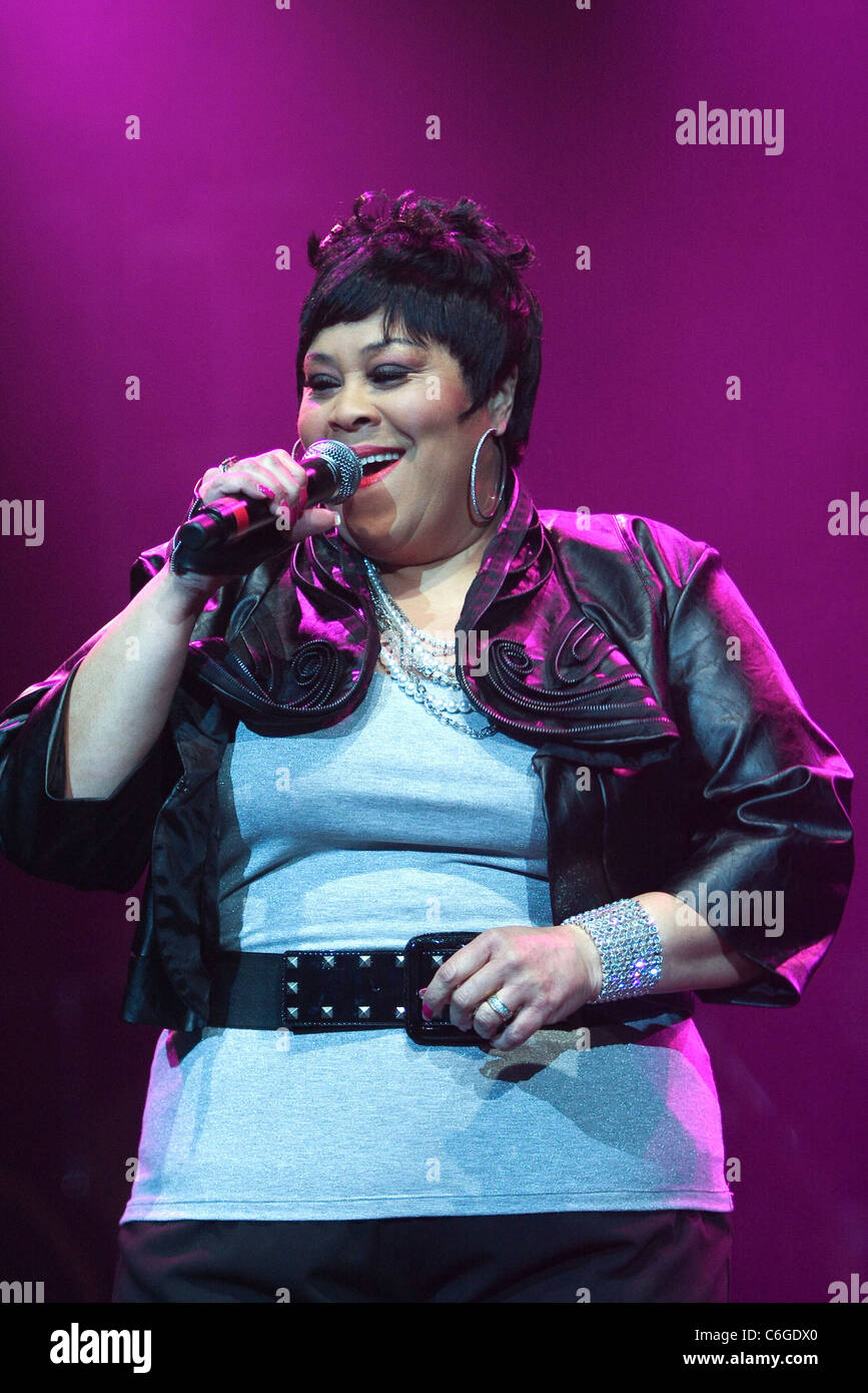 Martha Wash of "The Weather Girls" performing live at the 93.9 MIA ...