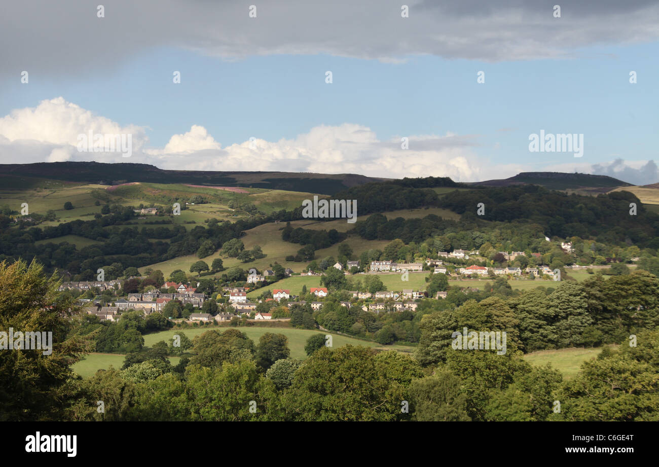 Hathersage village hi-res stock photography and images - Alamy