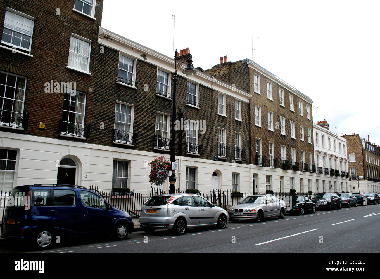 eaton terrace belgravia london sw1 uk 2011 Stock Photo - Alamy