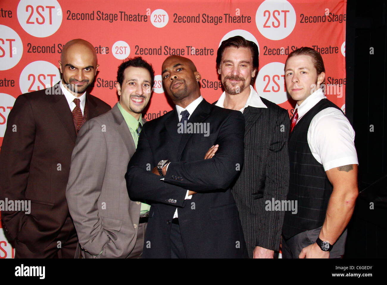 Usman Ally, Desmin Borges, Terence Archie, Michael T. Weiss, and ...