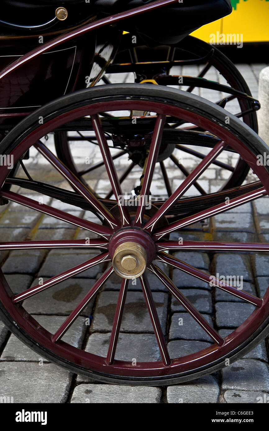 Carriage wheel horse hi-res stock photography and images - Alamy