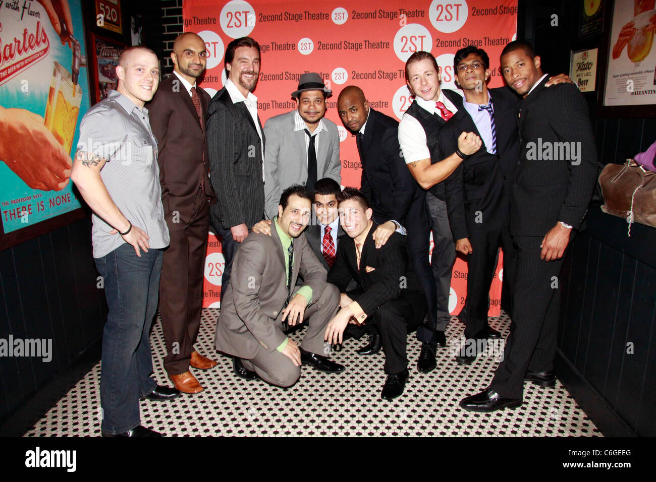 Usman Ally, Desmin Borges, Terence Archie, Michael T. Weiss, and ...