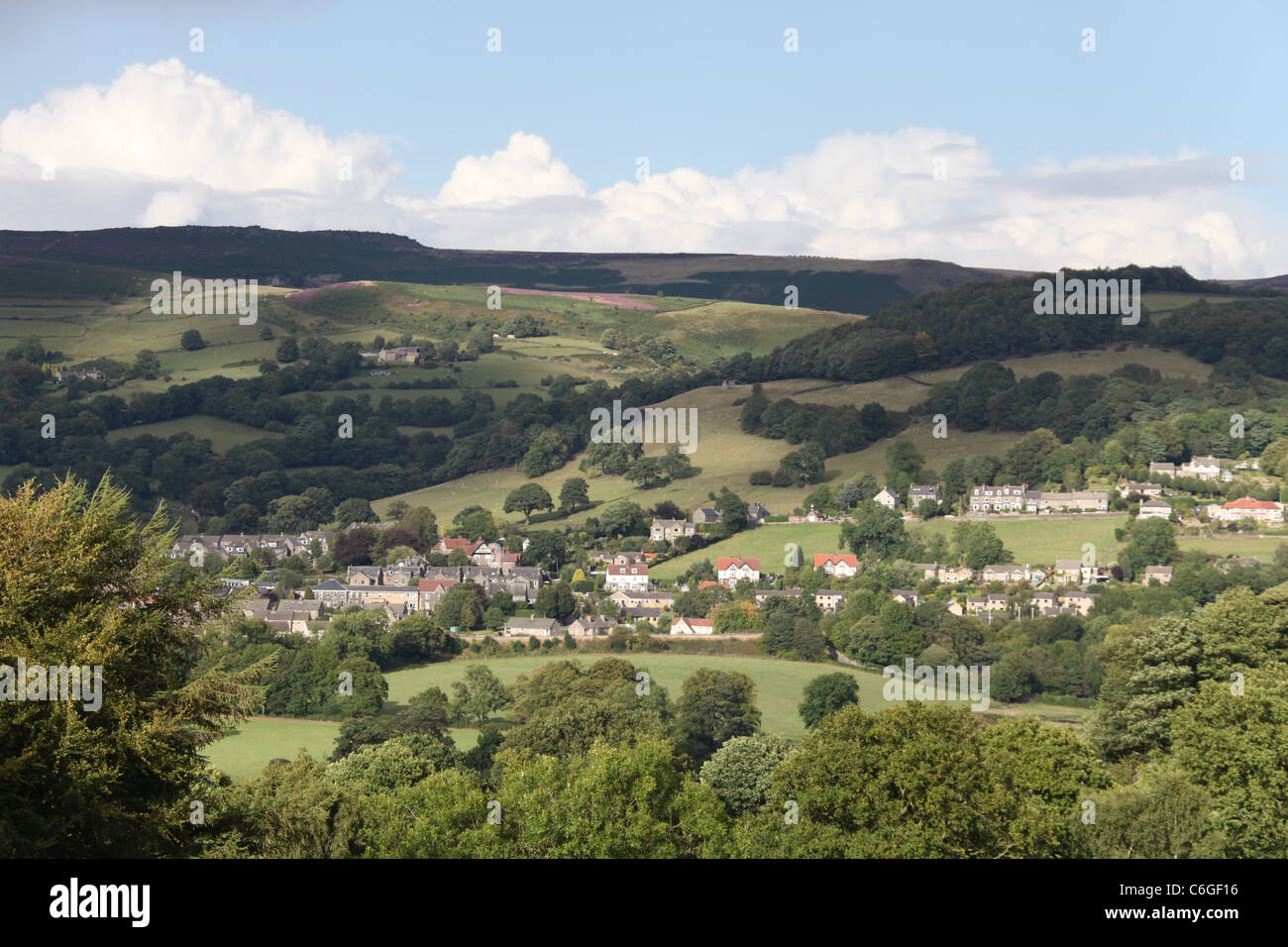 Hathersage village hi-res stock photography and images - Alamy