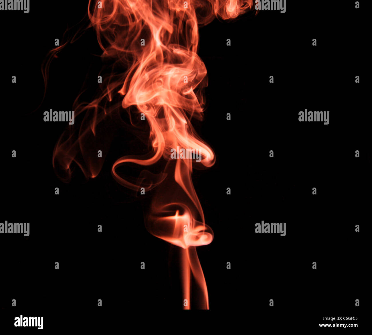 abstract red smoke Stock Photo - Alamy