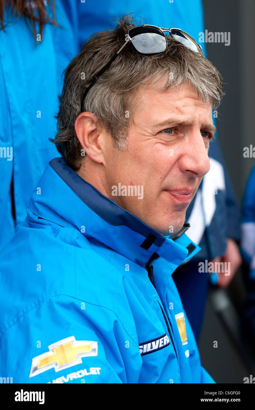 BTCC British Touring Car Championship racing car driver Jason Plato ...