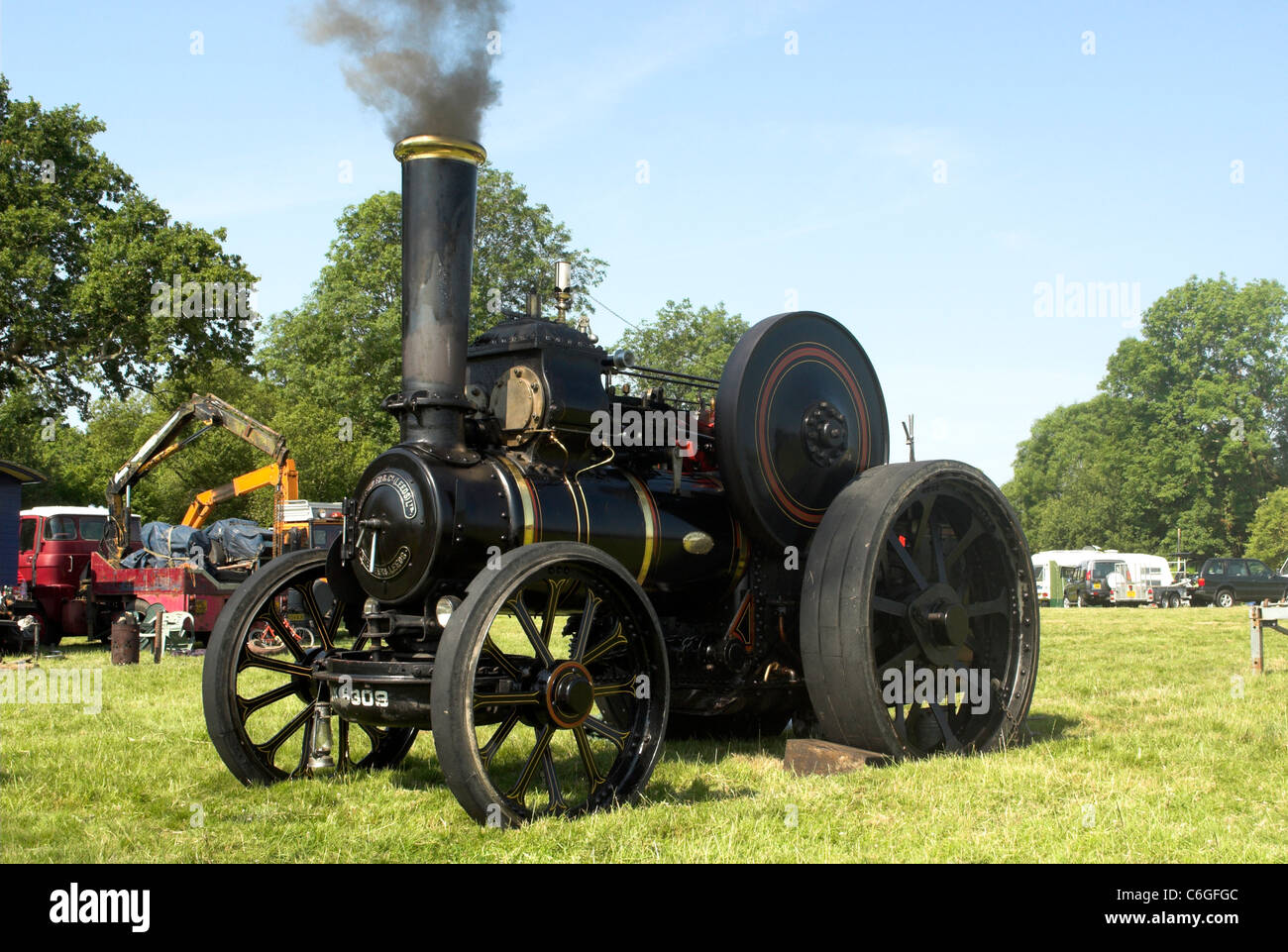 Fowler 6nhp A4 Traction Engine "Monty" - built in 1900 and pictured ...