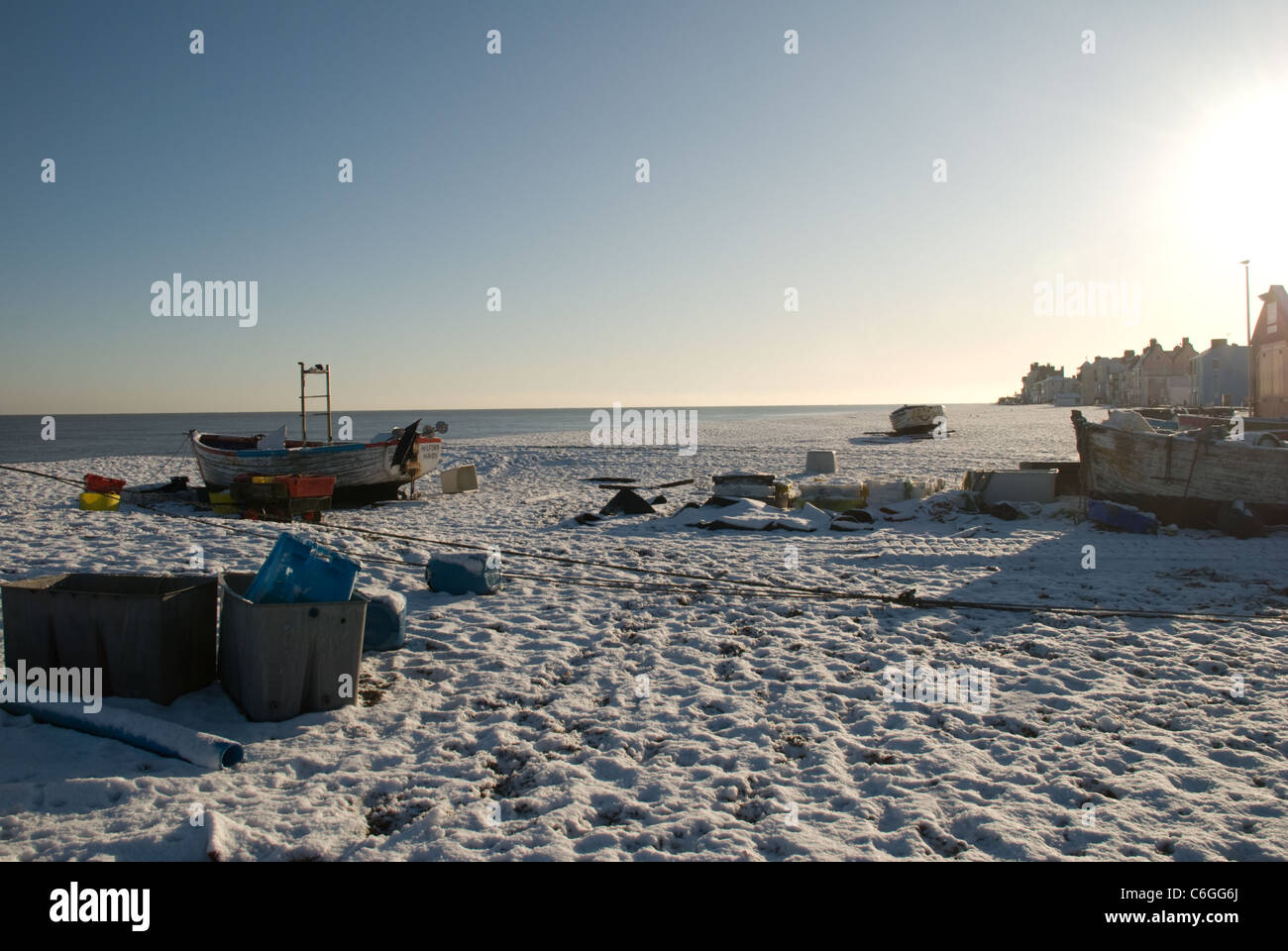 Aldeburgh winter houses hi-res stock photography and images - Alamy
