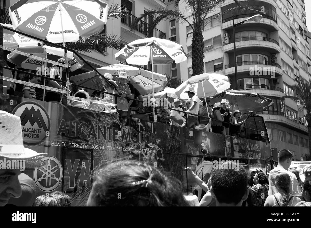 Fallas of valencia Black and White Stock Photos & Images - Alamy