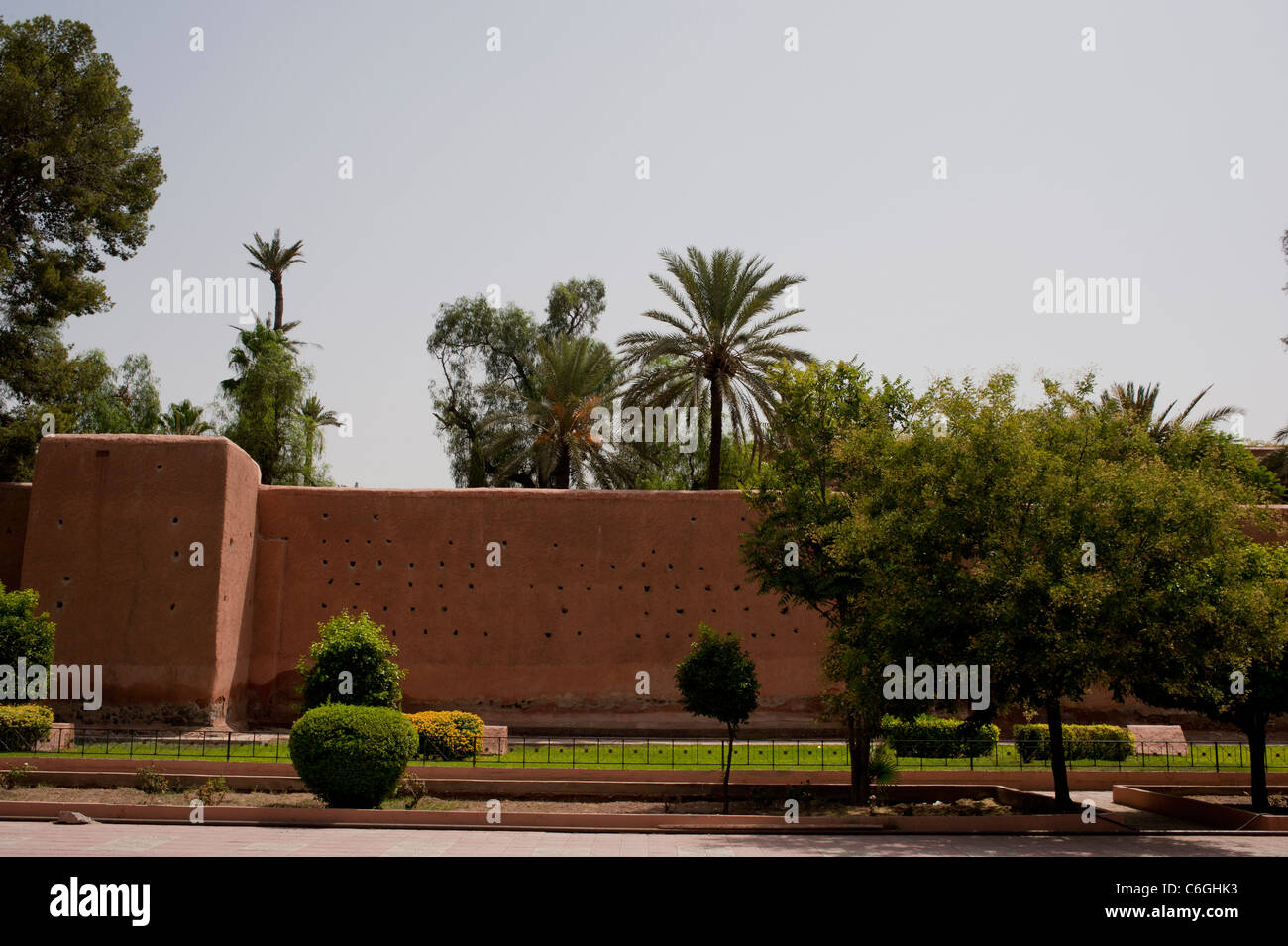 The city walls of Marrakech, Morocco Stock Photo - Alamy