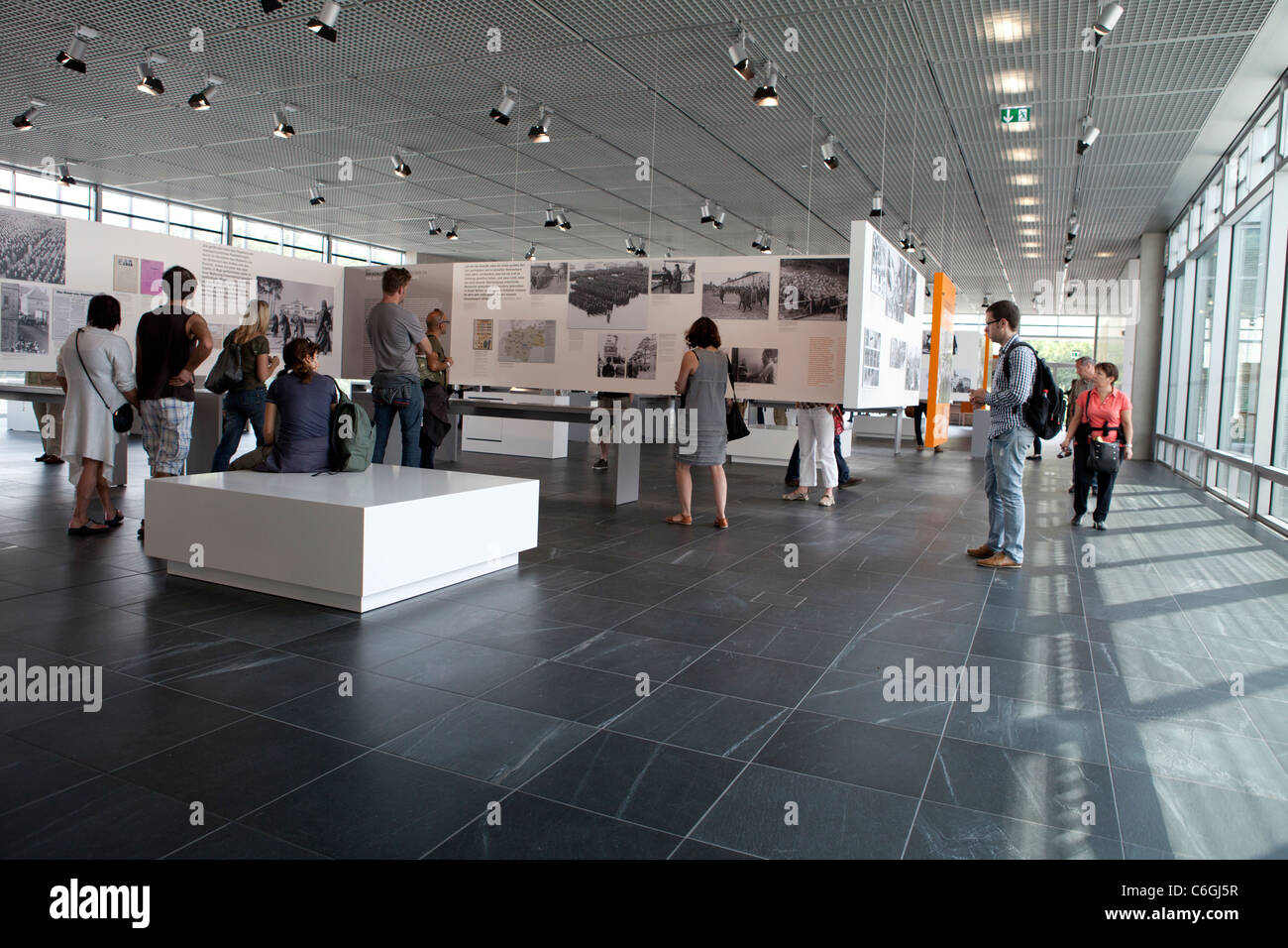Topography of terror done by the Nazis during second World War. Museum ...
