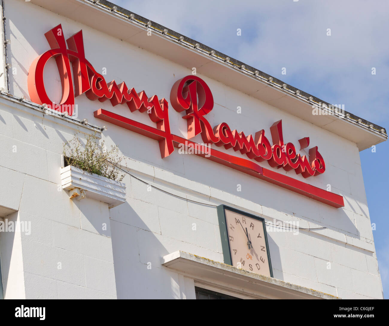 Seafront fish chips hi-res stock photography and images - Alamy