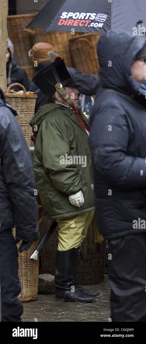 Ronnie Corbett The set of the new movie 'Burke and Hare' The film is a ...