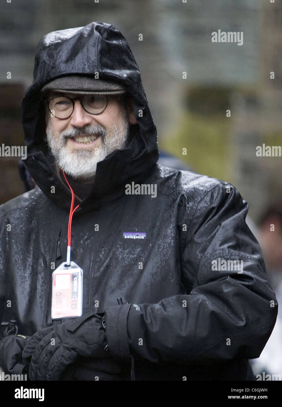 John Landis (The Director) The set of the new movie 'Burke and Hare ...