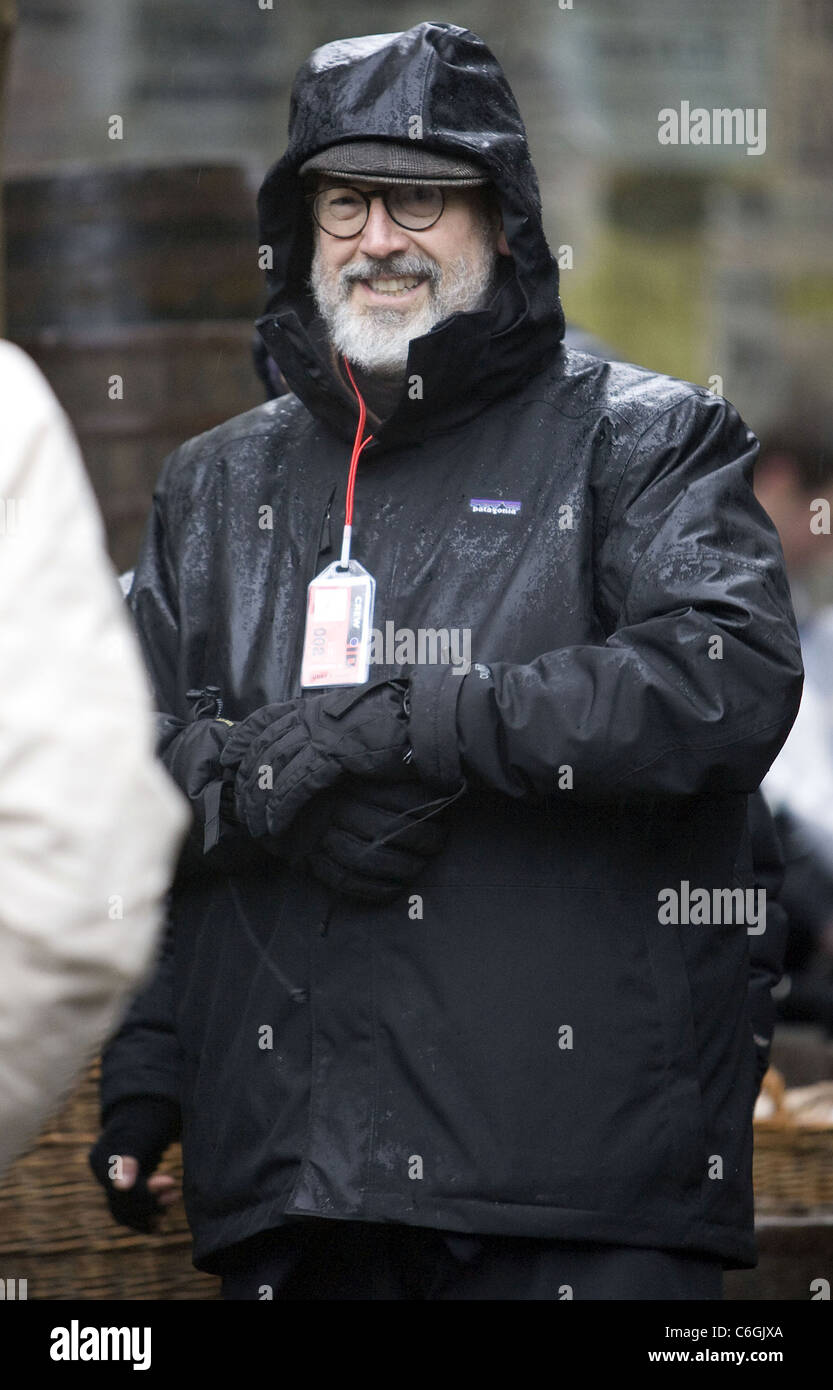 John Landis (The Director) The set of the new movie 'Burke and Hare ...