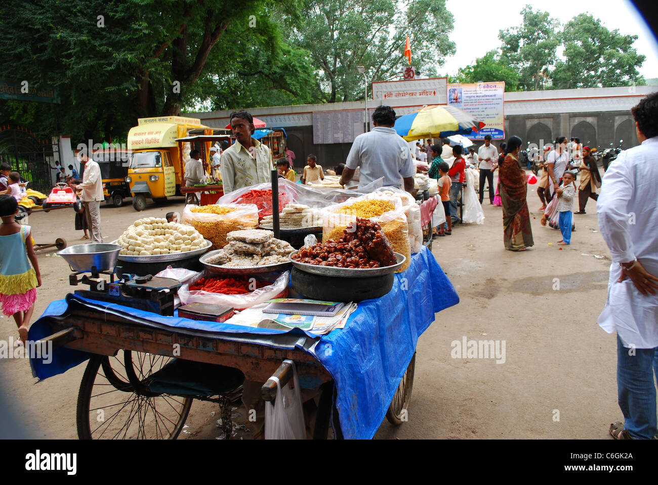 Traditional indian sweet shop hi-res stock photography and images - Alamy