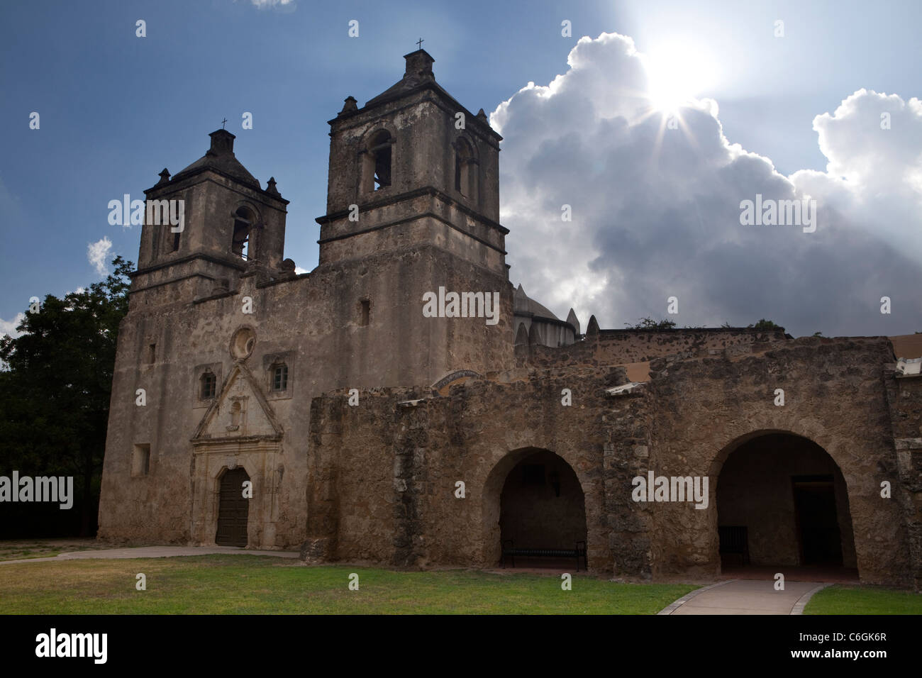 Mission Concepcion. Missions National Historical Park , San Antonio ...