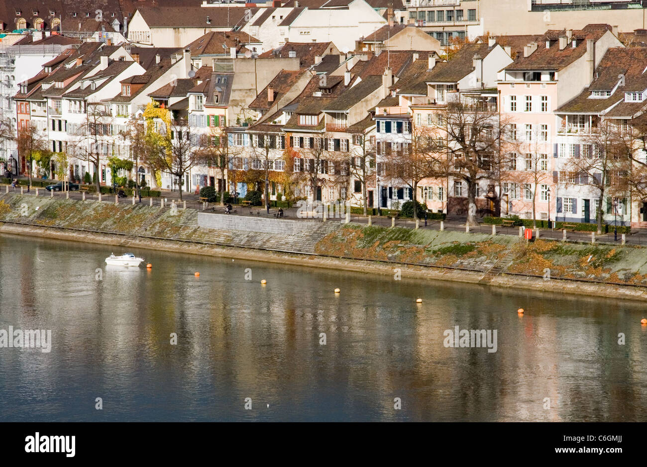 Rhein river embankment hi-res stock photography and images - Alamy
